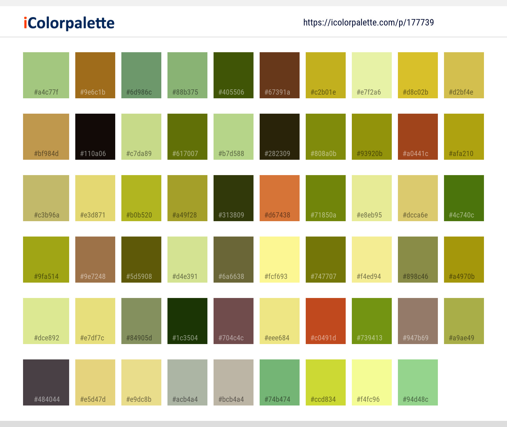 Color Palette Ideas from Grassland Ecosystem Field Image | iColorPalette