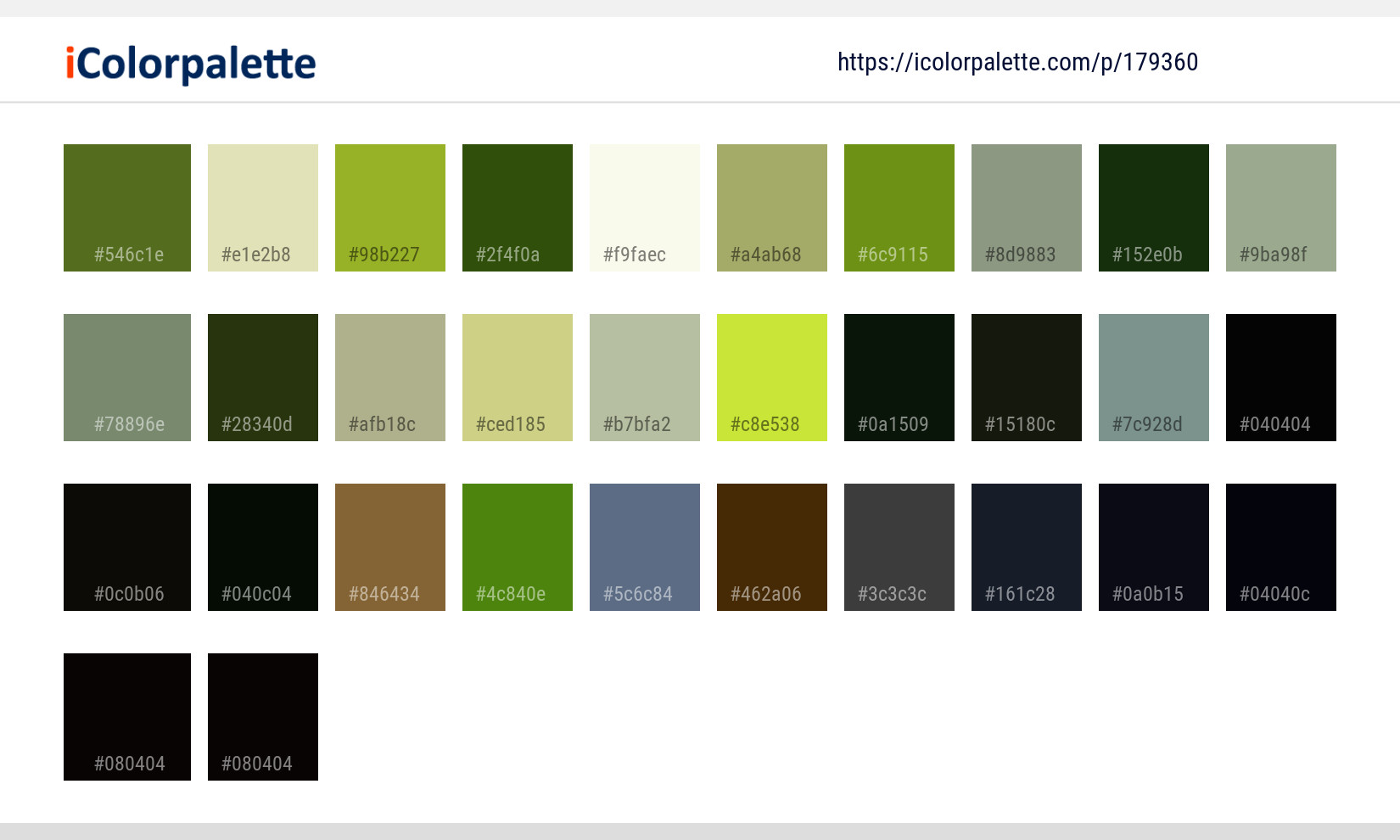 Color Palette Ideas from Leaf Branch Twig Image | iColorpalette