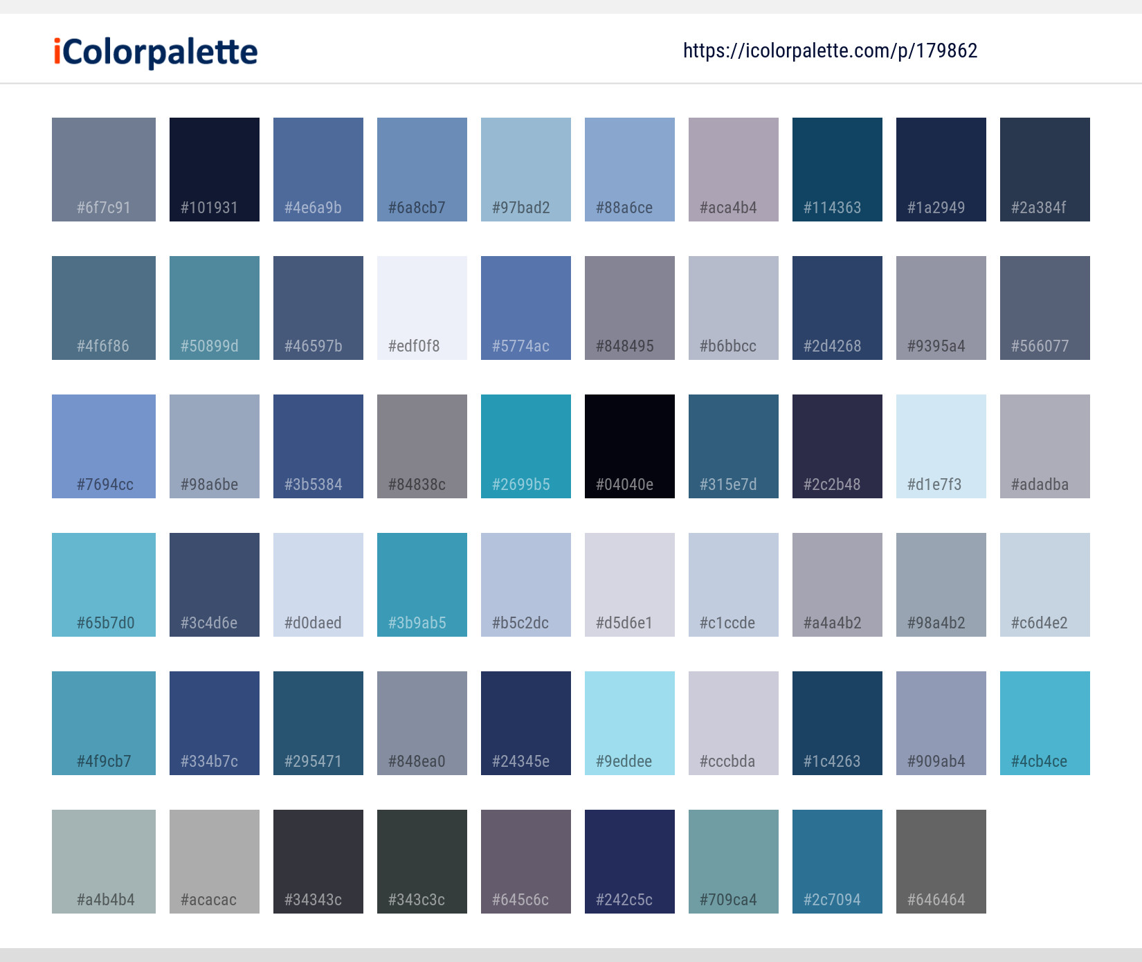 Color Palette Ideas from Iceberg Water Arctic Ocean Image | iColorpalette