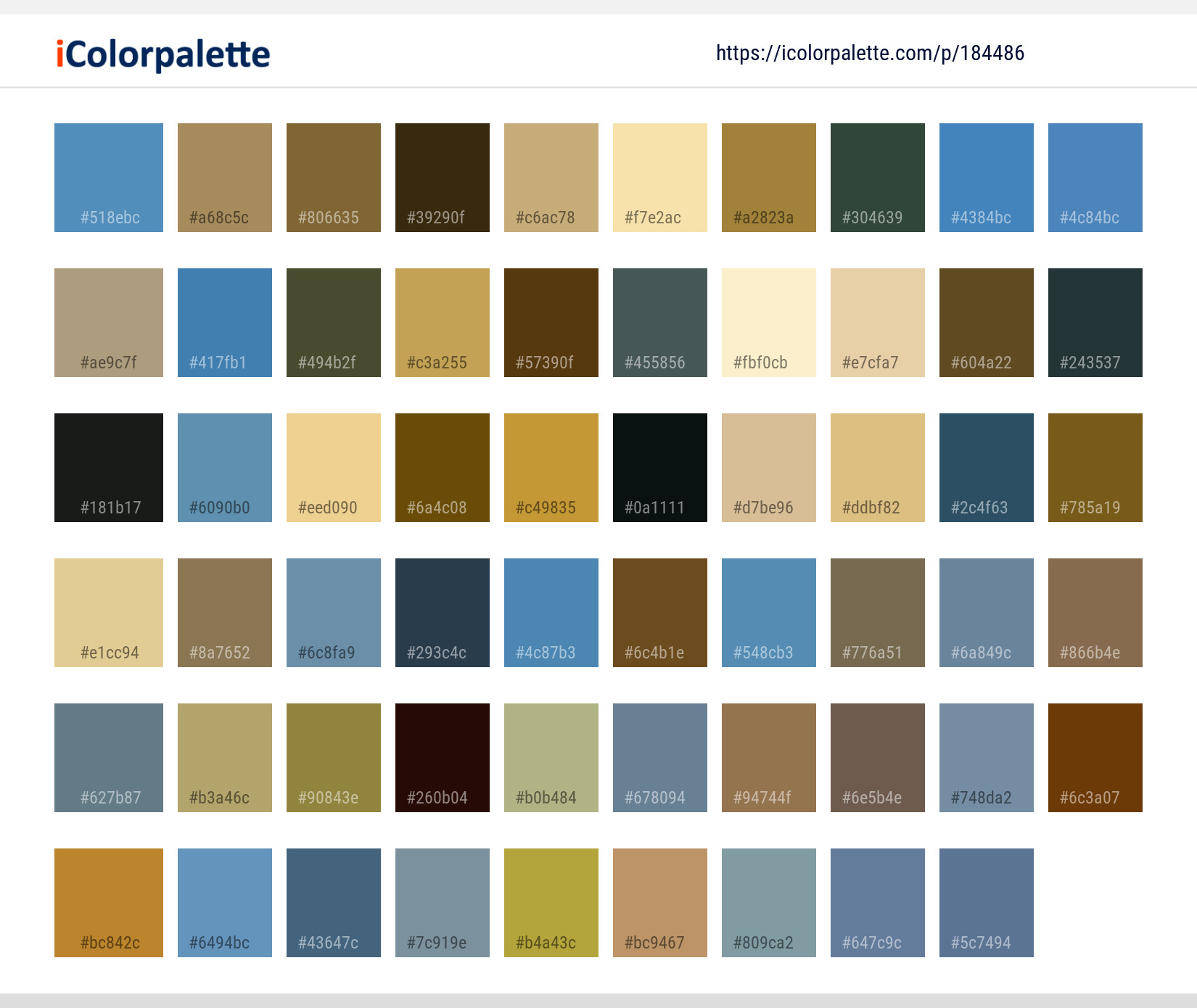 Color Palette Ideas from Field Agriculture Crop Image | iColorpalette
