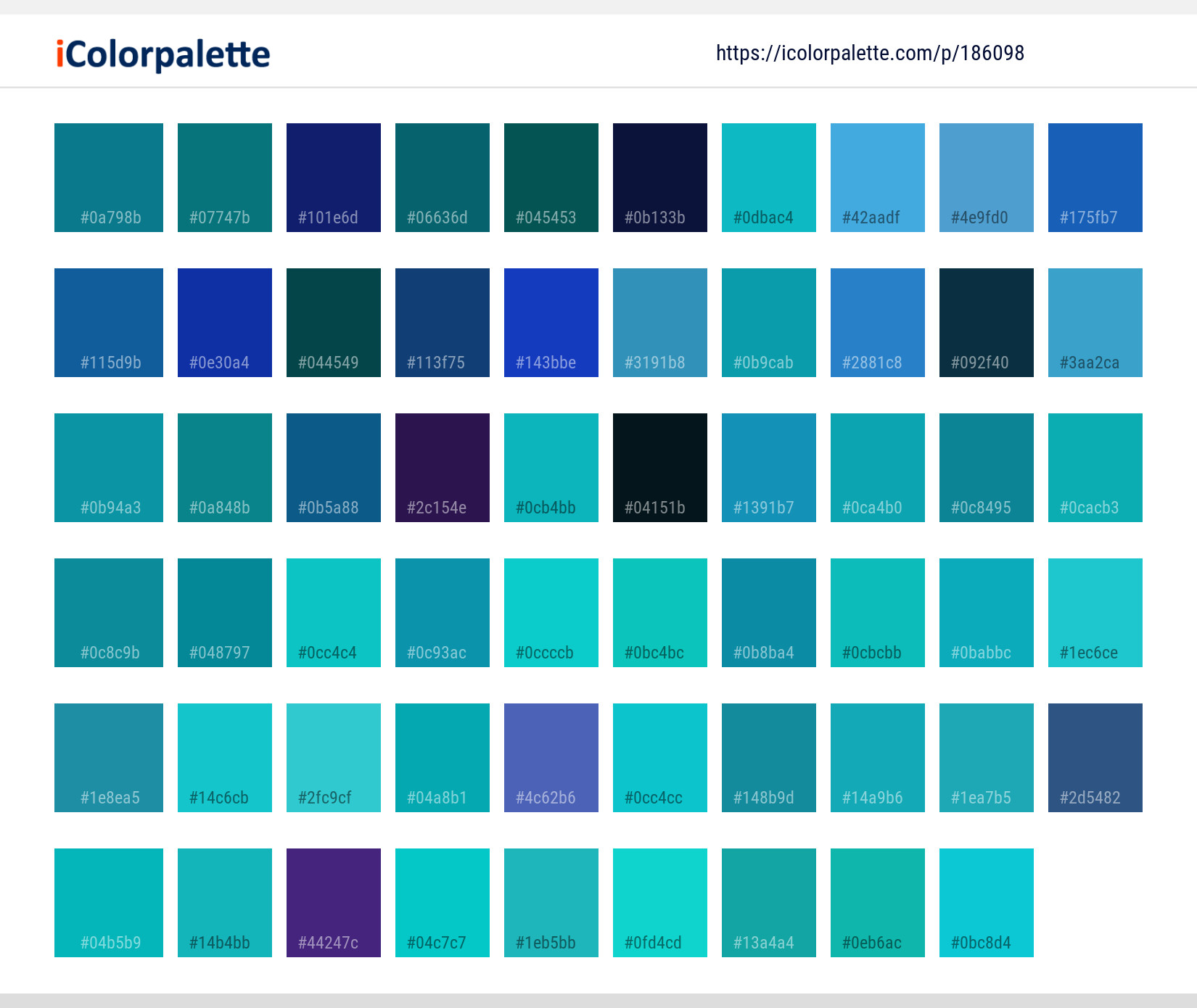 Color Palette Ideas from Jellyfish Blue Cnidaria Image | iColorpalette