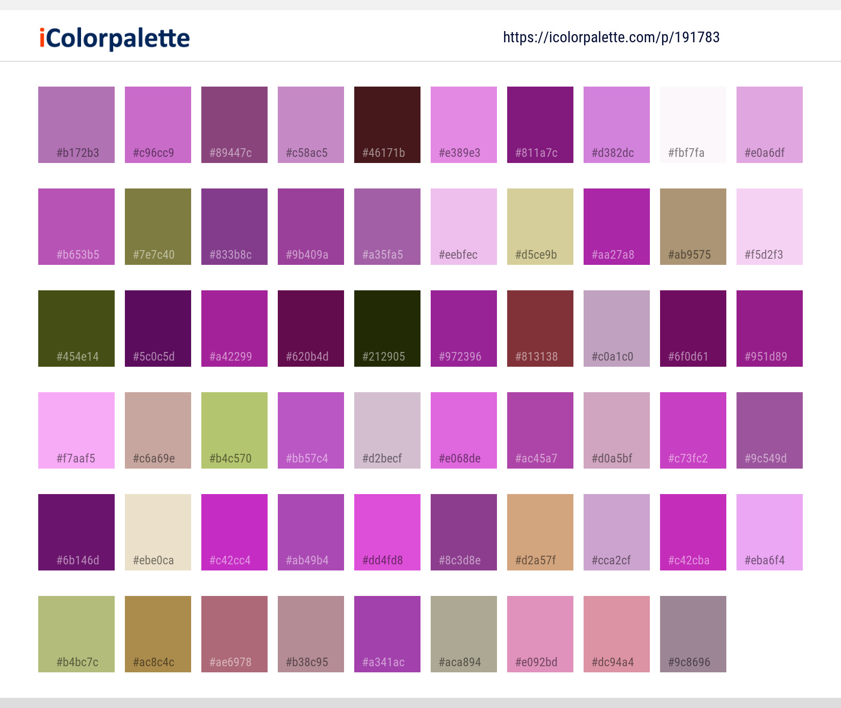 Color Palette Ideas from Flower Violet Flowering Plant Image ...