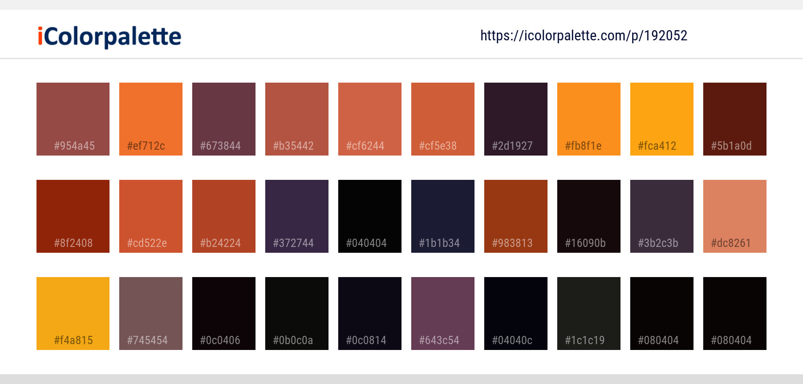 Color Palette Ideas from Sky Red At Morning Nature Image | iColorpalette