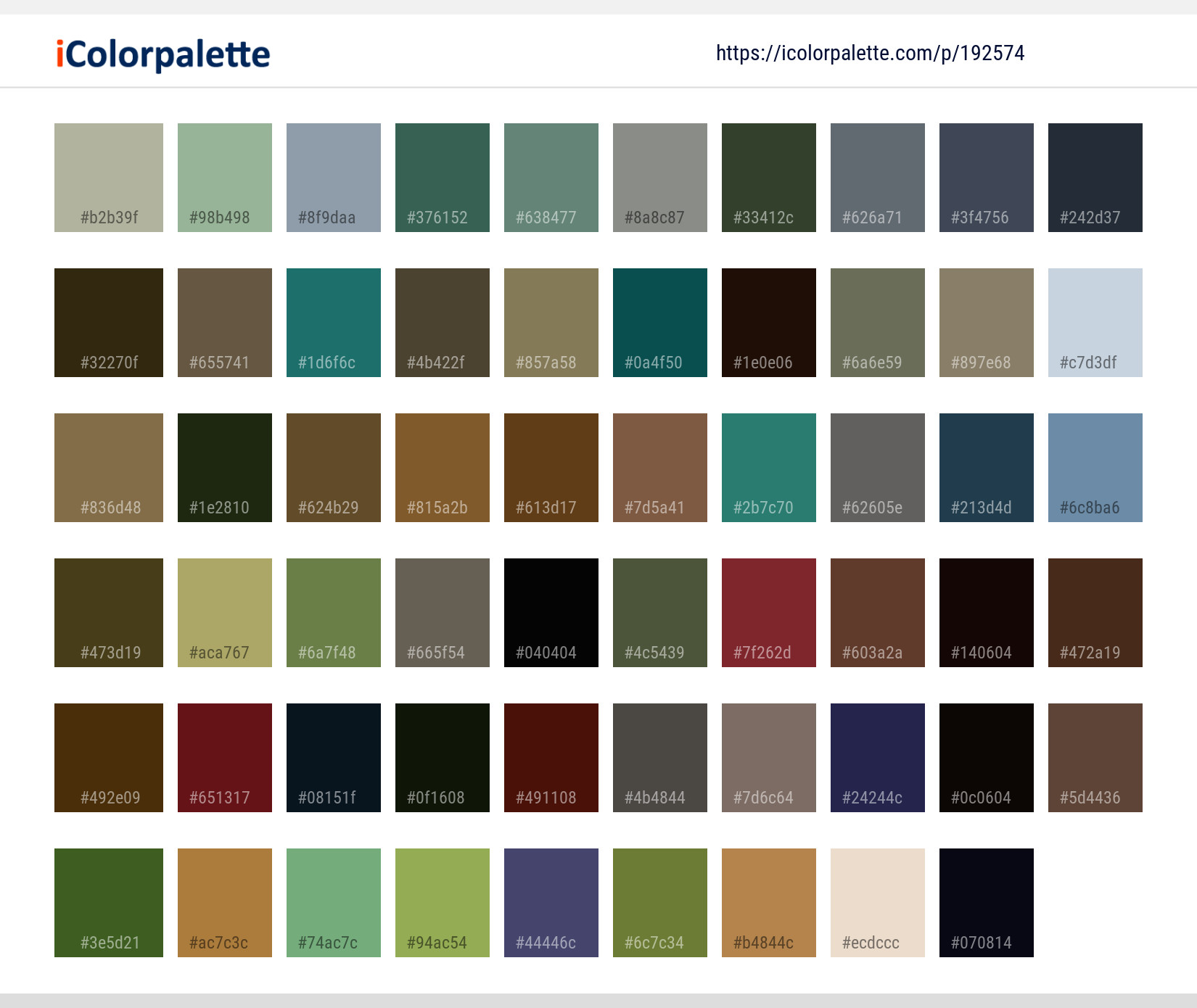 Color Palette Ideas from Wildlife Mammal Lynx Image | iColorpalette