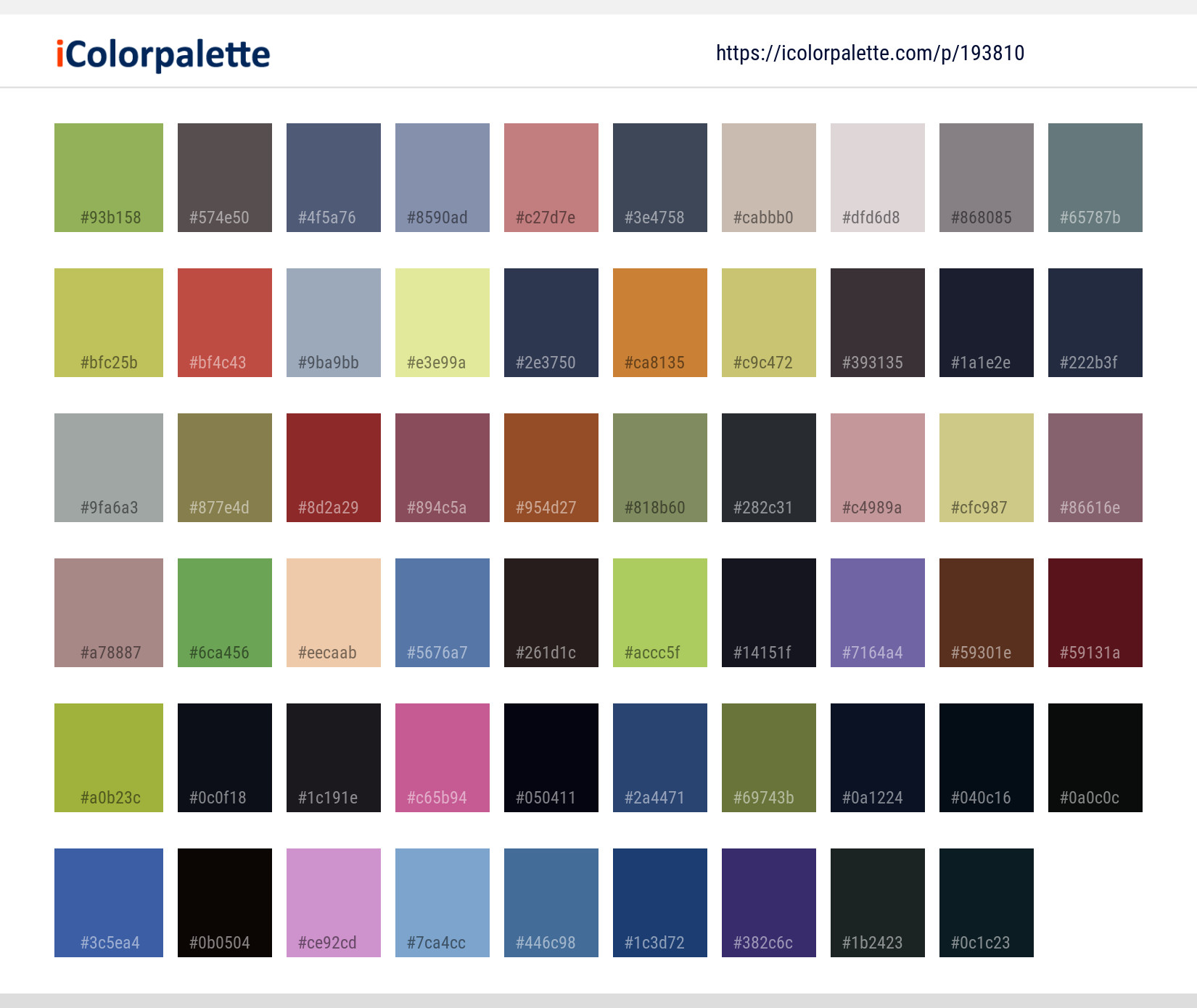 Color Palette Ideas from Fauna Rabbit Rabits And Hares Image ...