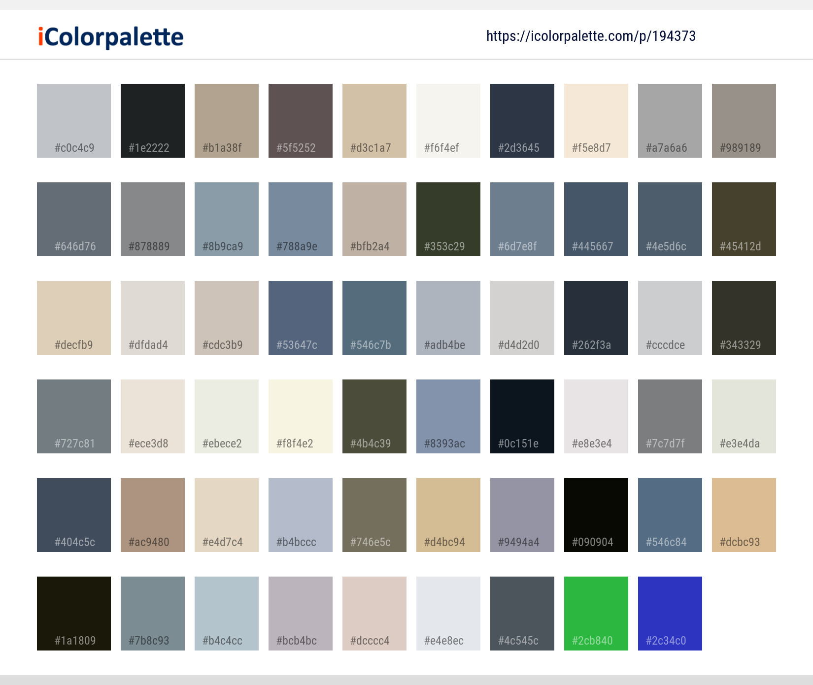Color Palette Ideas from Cloud Sky Cumulus Image | iColorpalette