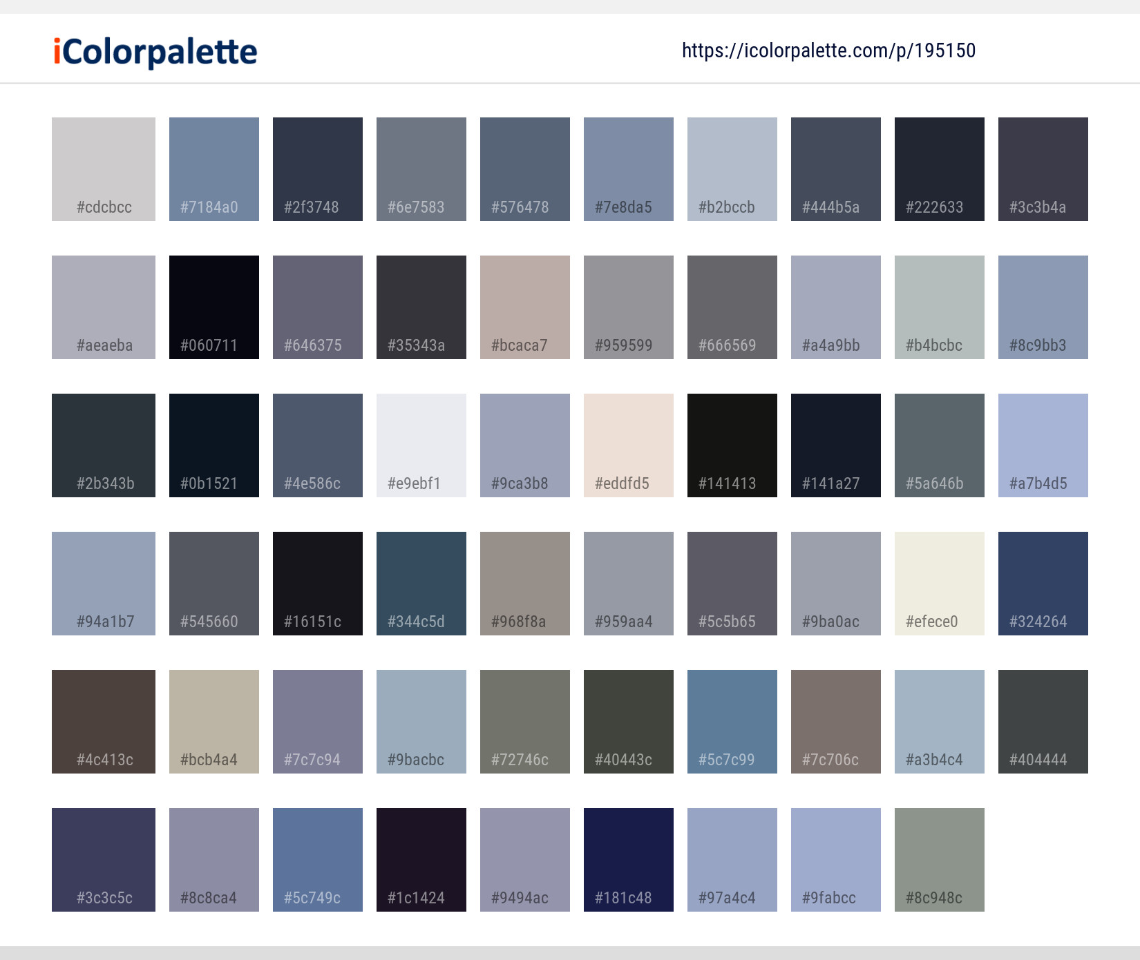 Color Palette Ideas from Winter Snow Reflection Image | iColorpalette