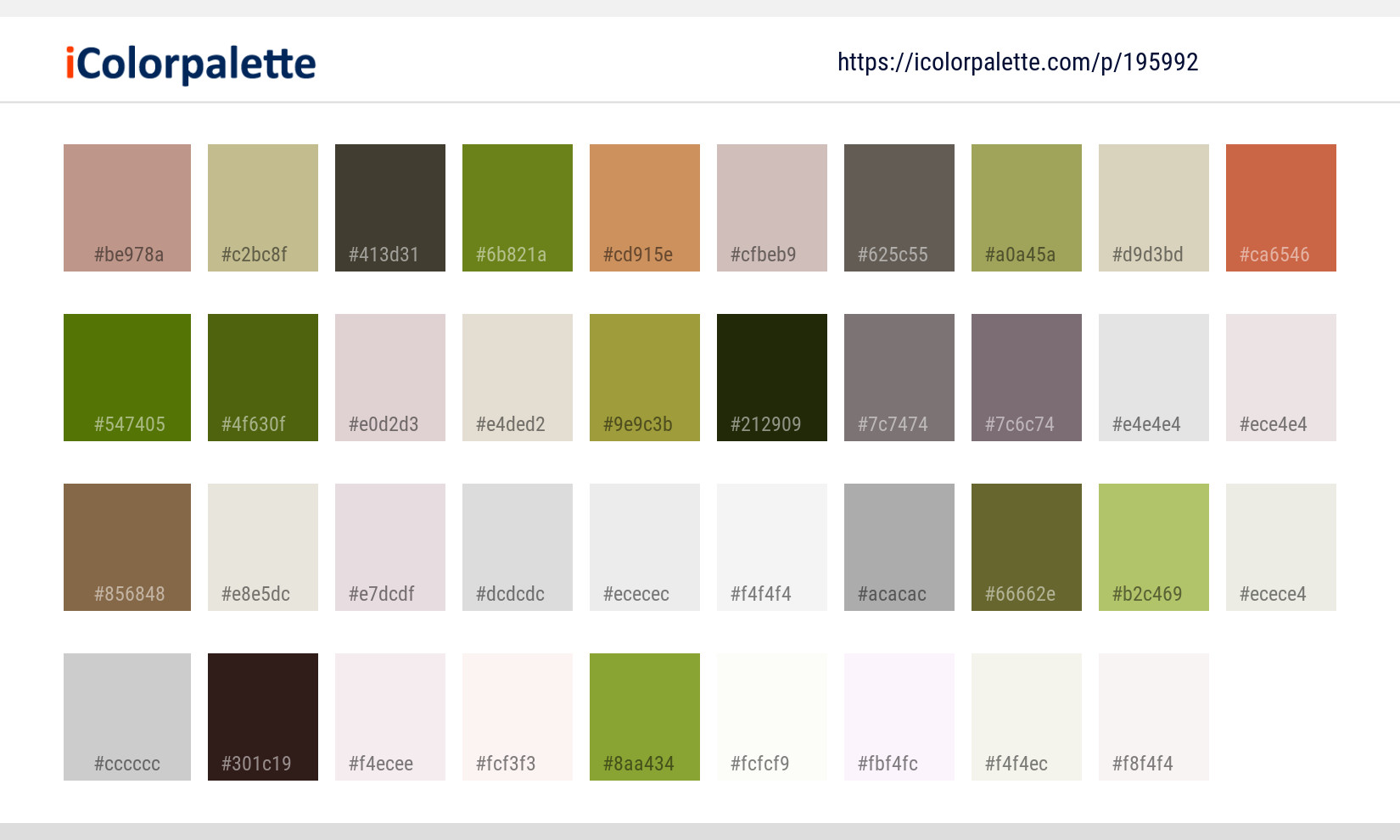 Color Palette Ideas from Font Gadget Image | iColorPalette
