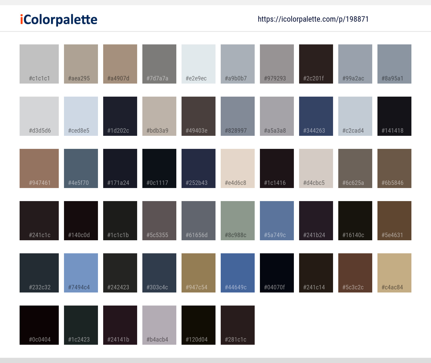 Color Palette Ideas from Mineral Crystal Quartz Image | iColorpalette