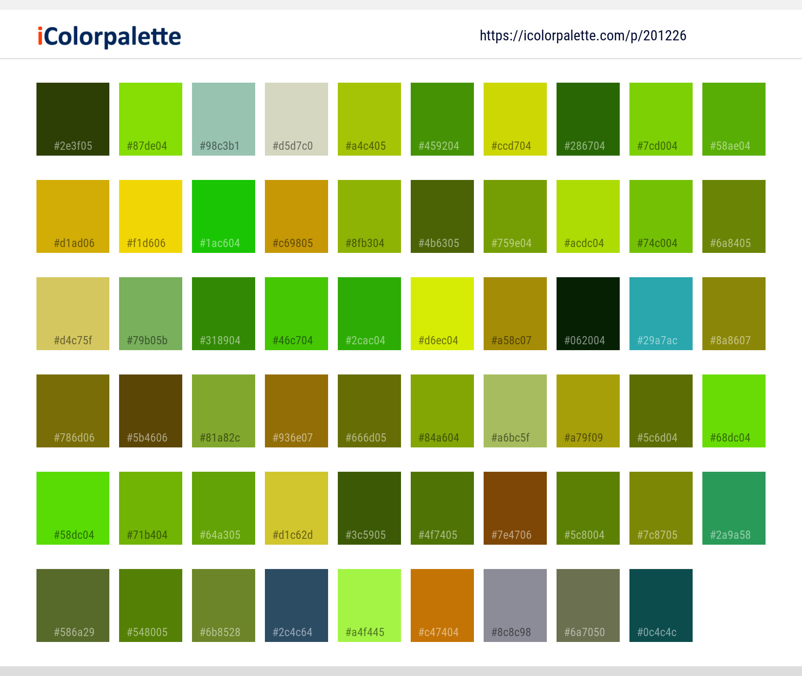 Color Palette Ideas from Flower Yellow Wildflower Image | iColorpalette