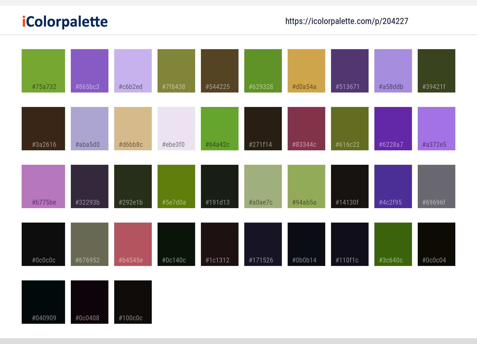 Color Palette Ideas from Flower Flora Plant Image | iColorpalette