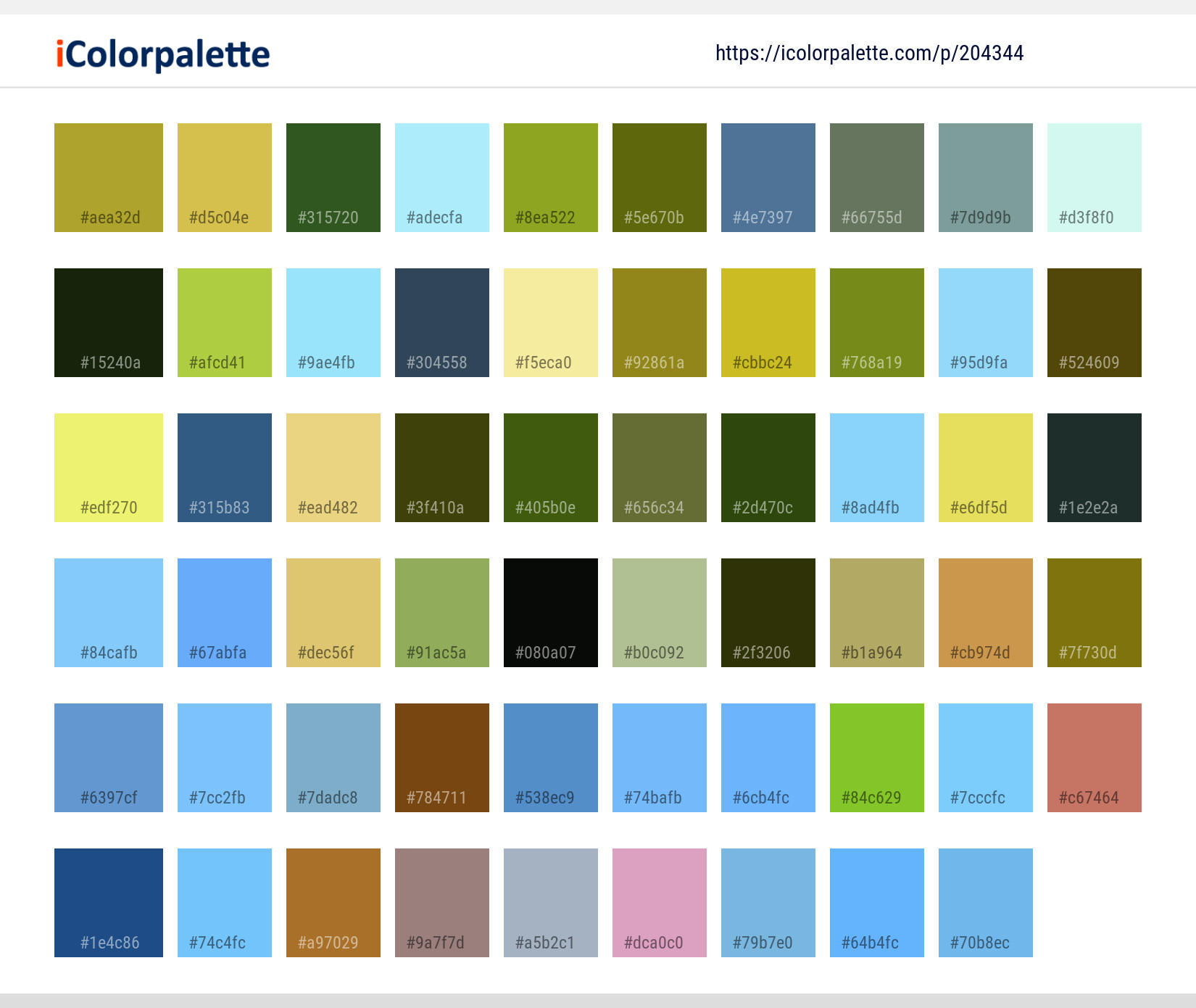 Color Palette Ideas from Waterway Nature Reflection Image | iColorpalette