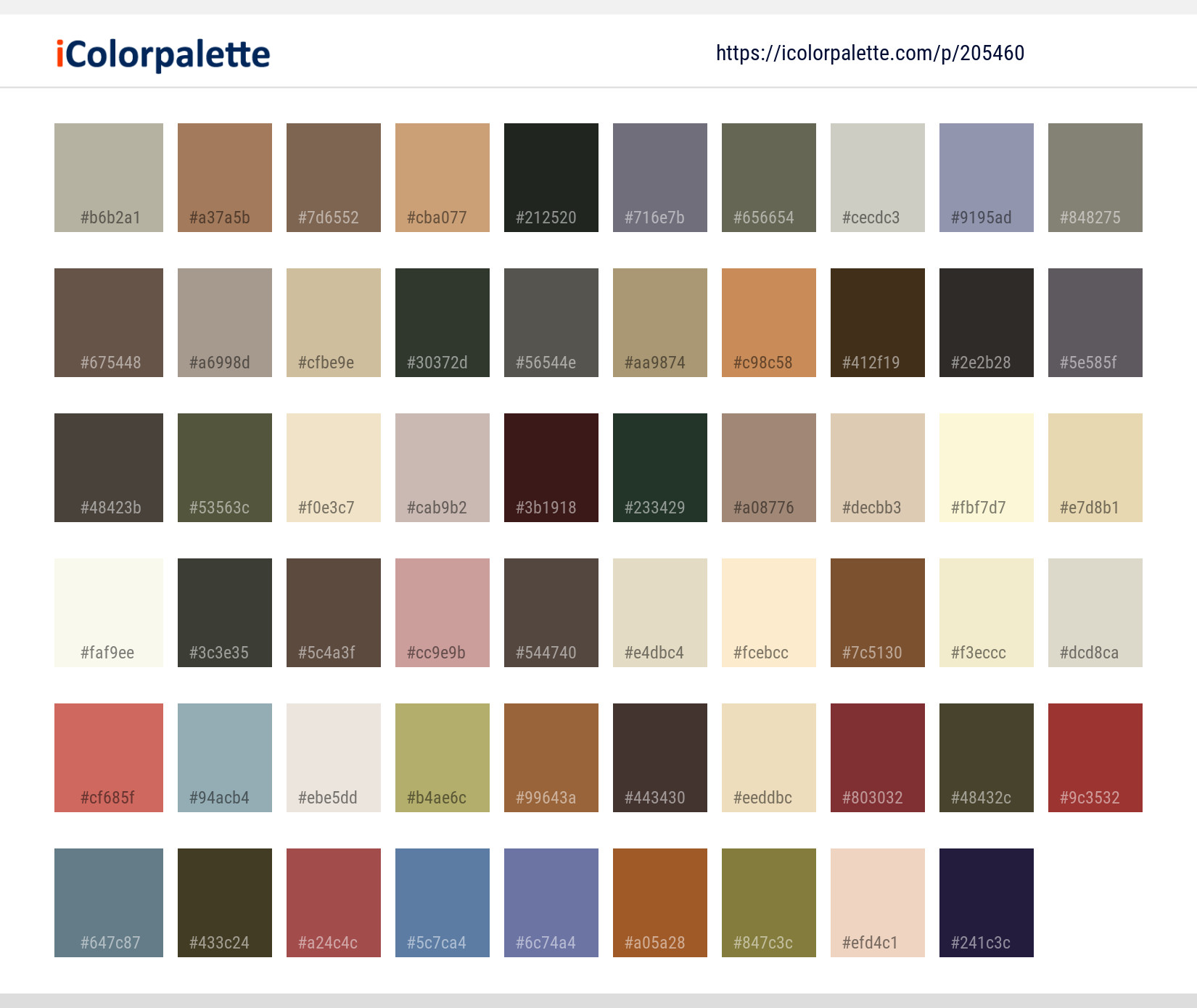 Color Palette Ideas from Bird Sky Sand Image | iColorpalette