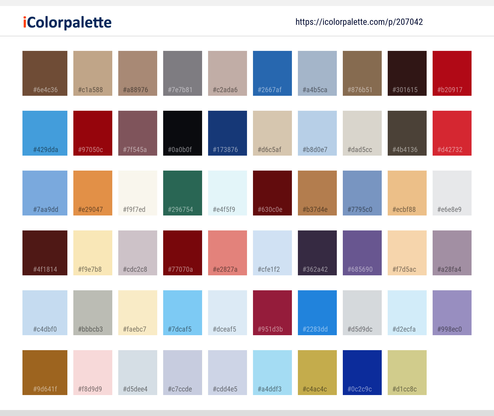 Color Palette Ideas from Winter Beauty Girl Image | iColorpalette