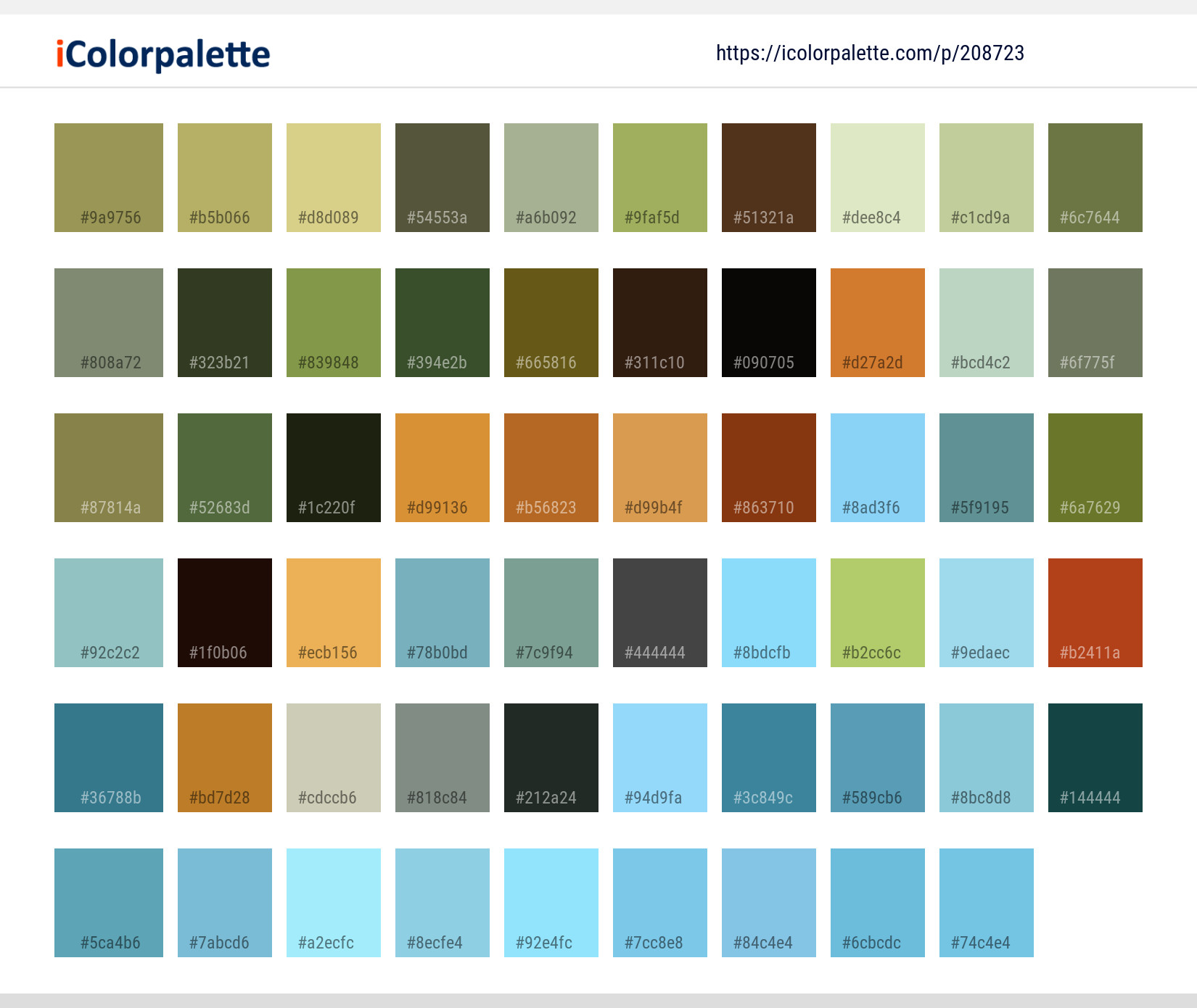 Color Palette Ideas from House Barn Shack Image | iColorpalette