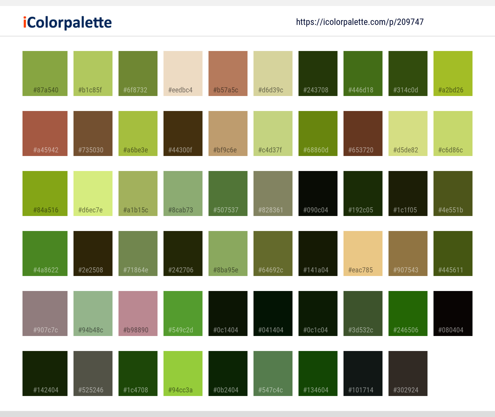Color Palette Ideas from Gooseberry Fruit Plant Image | iColorpalette