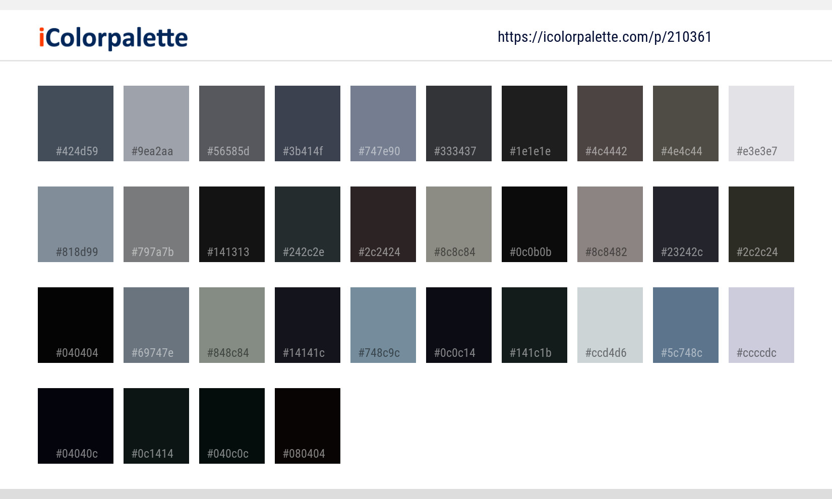Color Palette Ideas from Atmosphere Sky Moon Image | iColorpalette