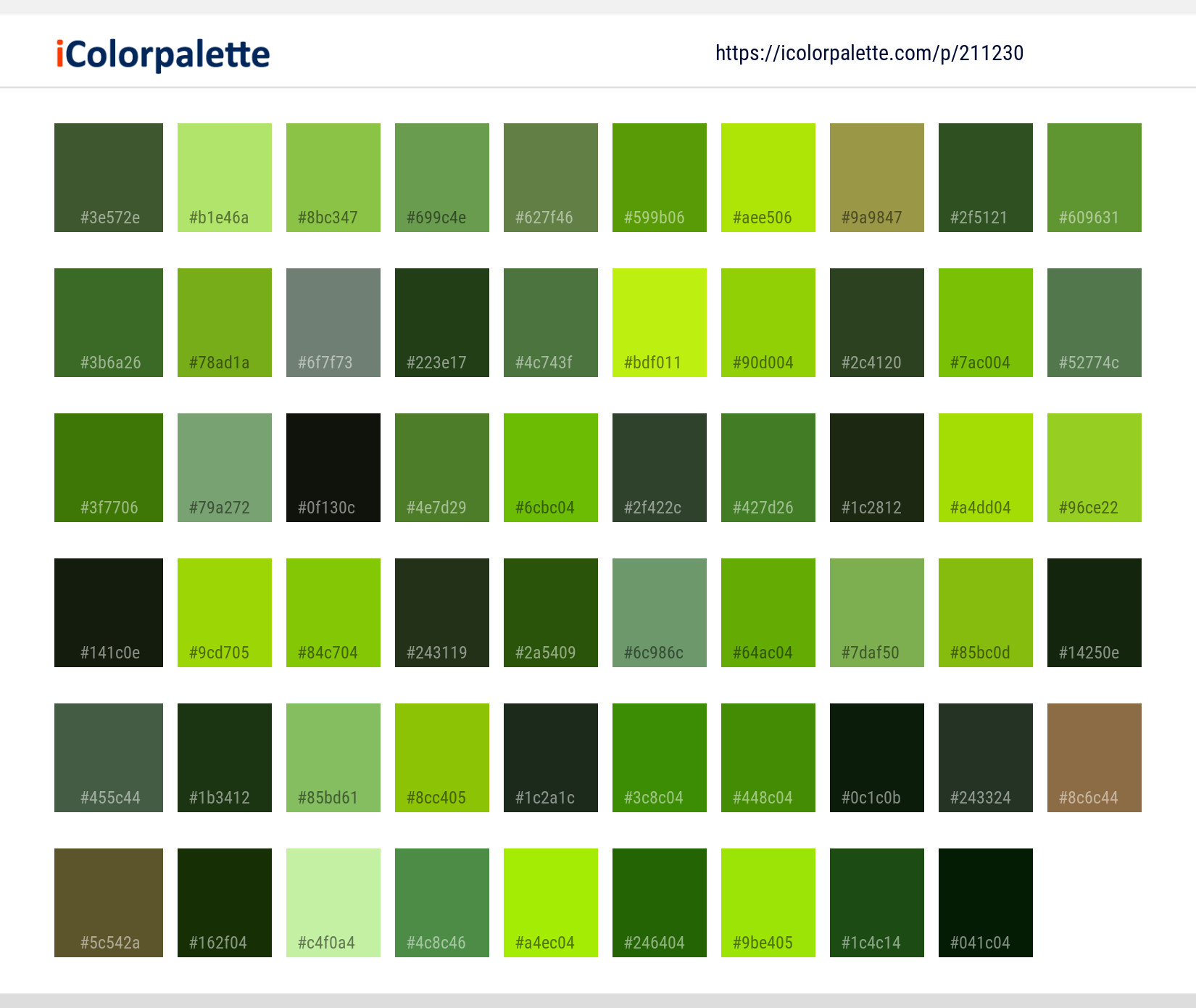Color Palette Ideas from Leaf Vegetation Plant Image | iColorpalette