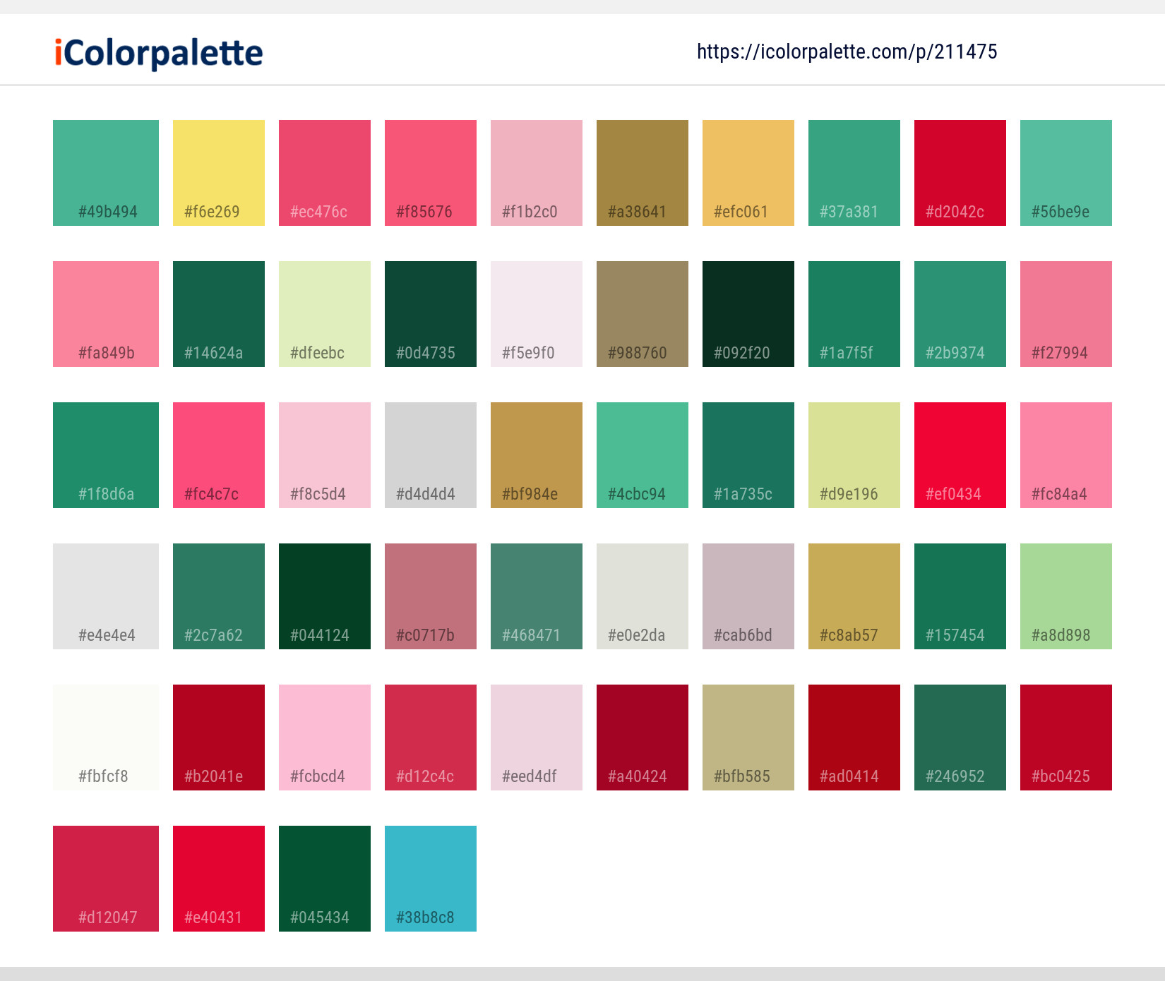 Color Palette Ideas from Text Font Product Image | iColorpalette