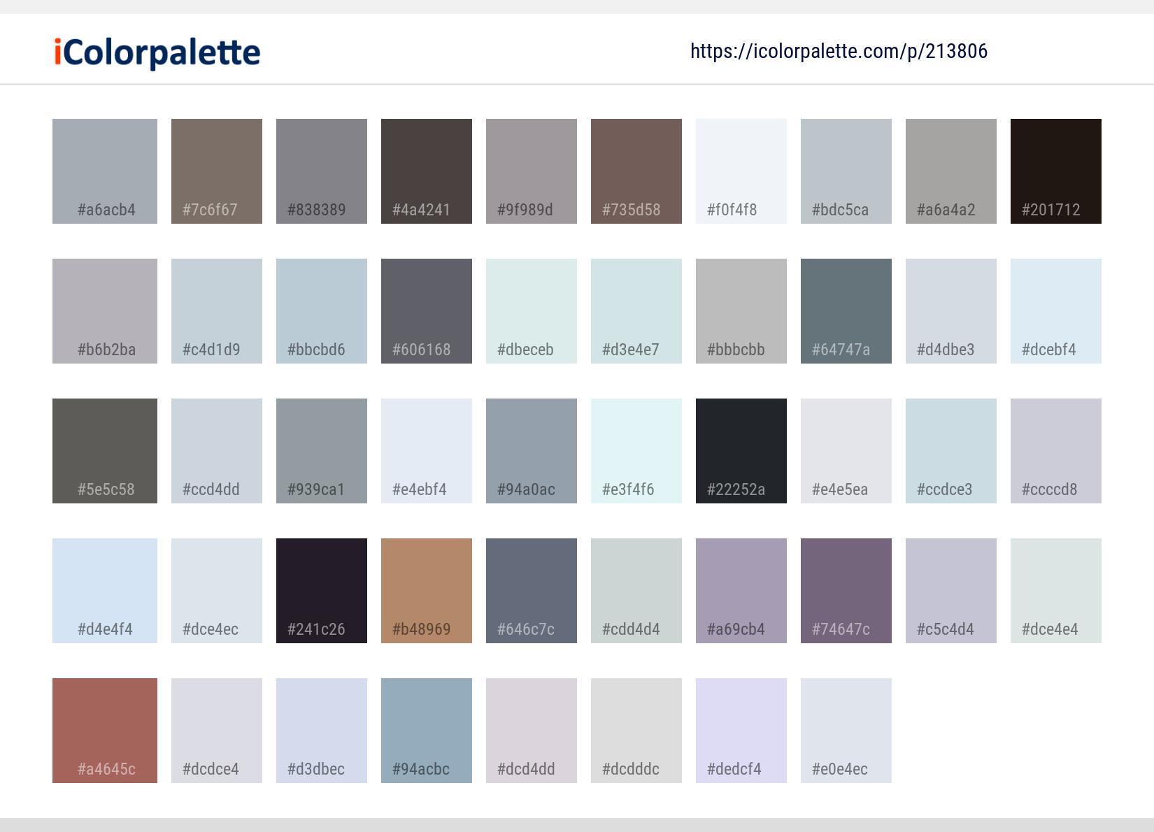 Color Palette Ideas from Winter Snow Tree Image | iColorPalette