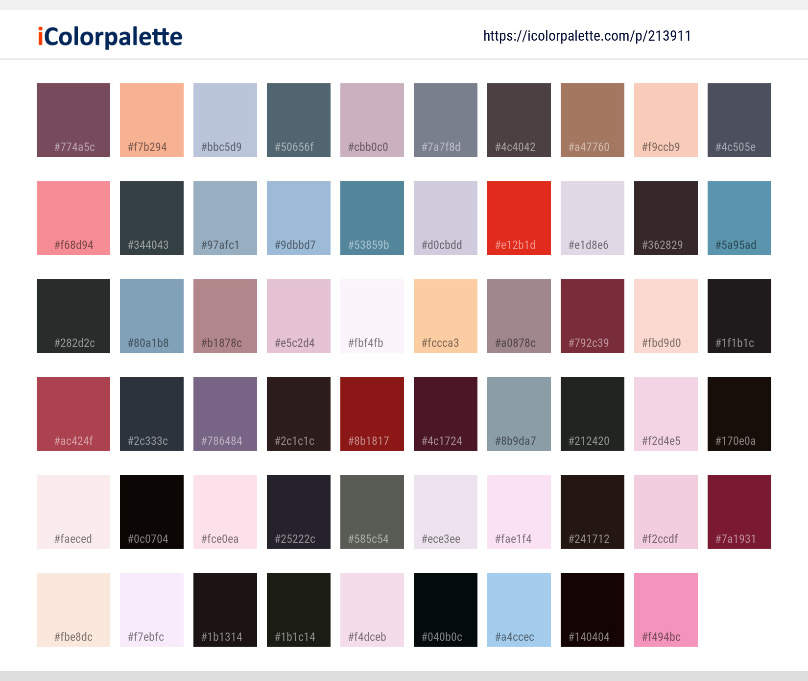 Color Palette Ideas from Sea Dawn Headland Image | iColorpalette