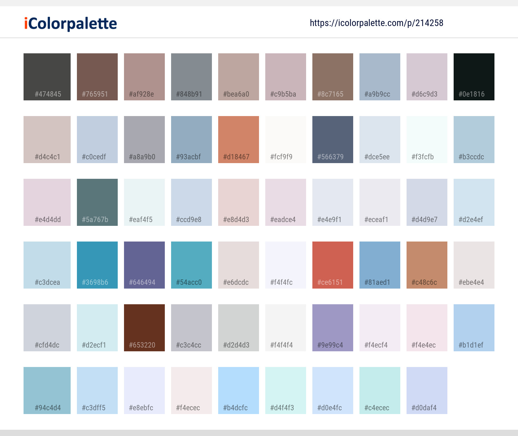 Color Palette Ideas from White Photograph Pink Image | iColorpalette