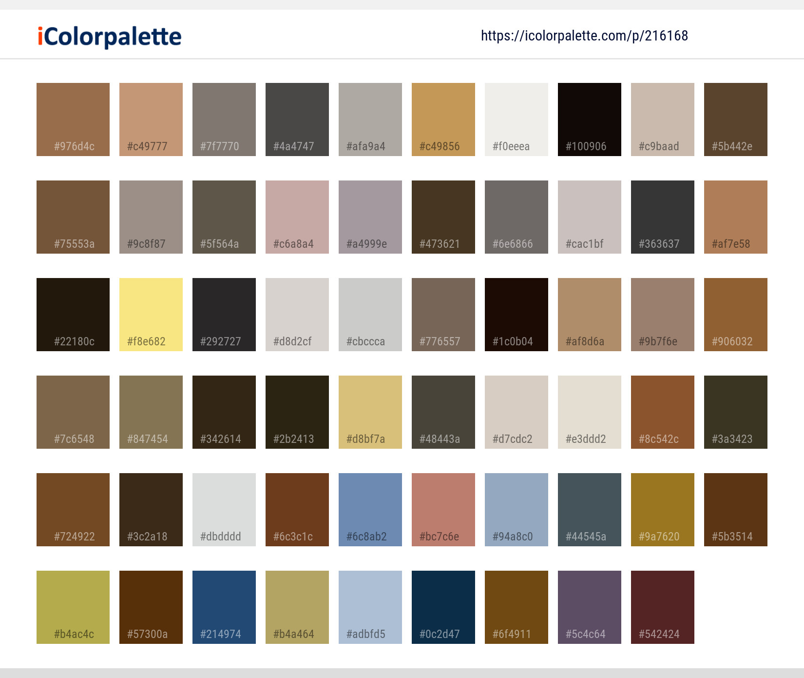 Color Palette Ideas from Goats Goat Nose Image | iColorpalette