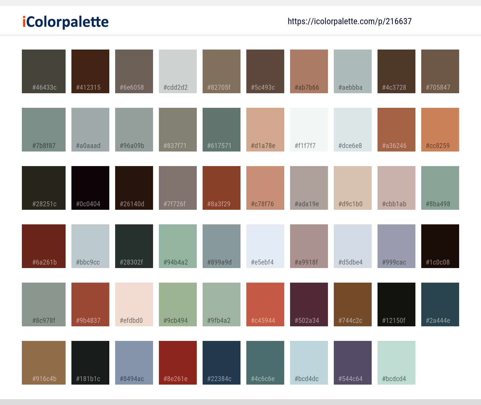 Color Palette Ideas from Sitting Furniture Table Image | iColorpalette