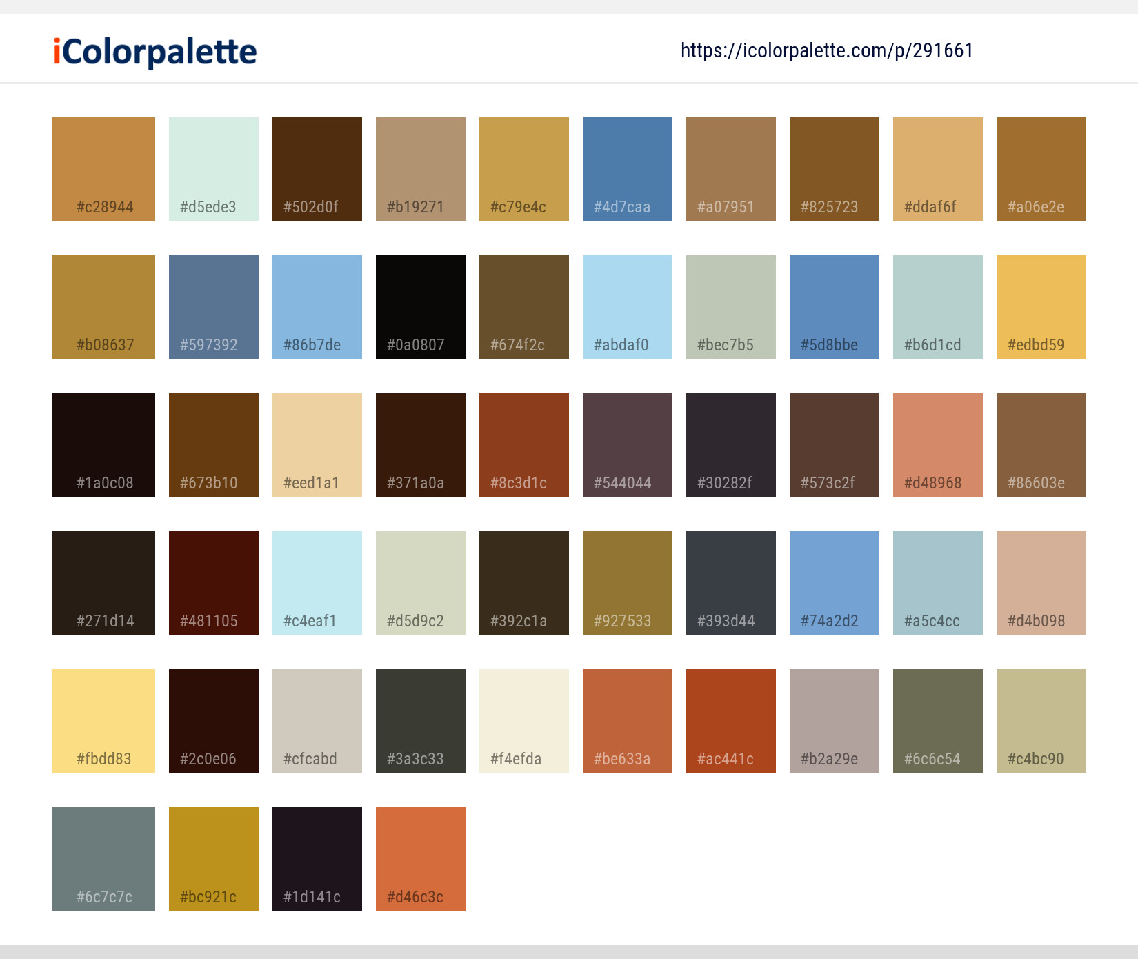 Color Palette Ideas from Ecosystem Grassland Prairie Image | iColorpalette