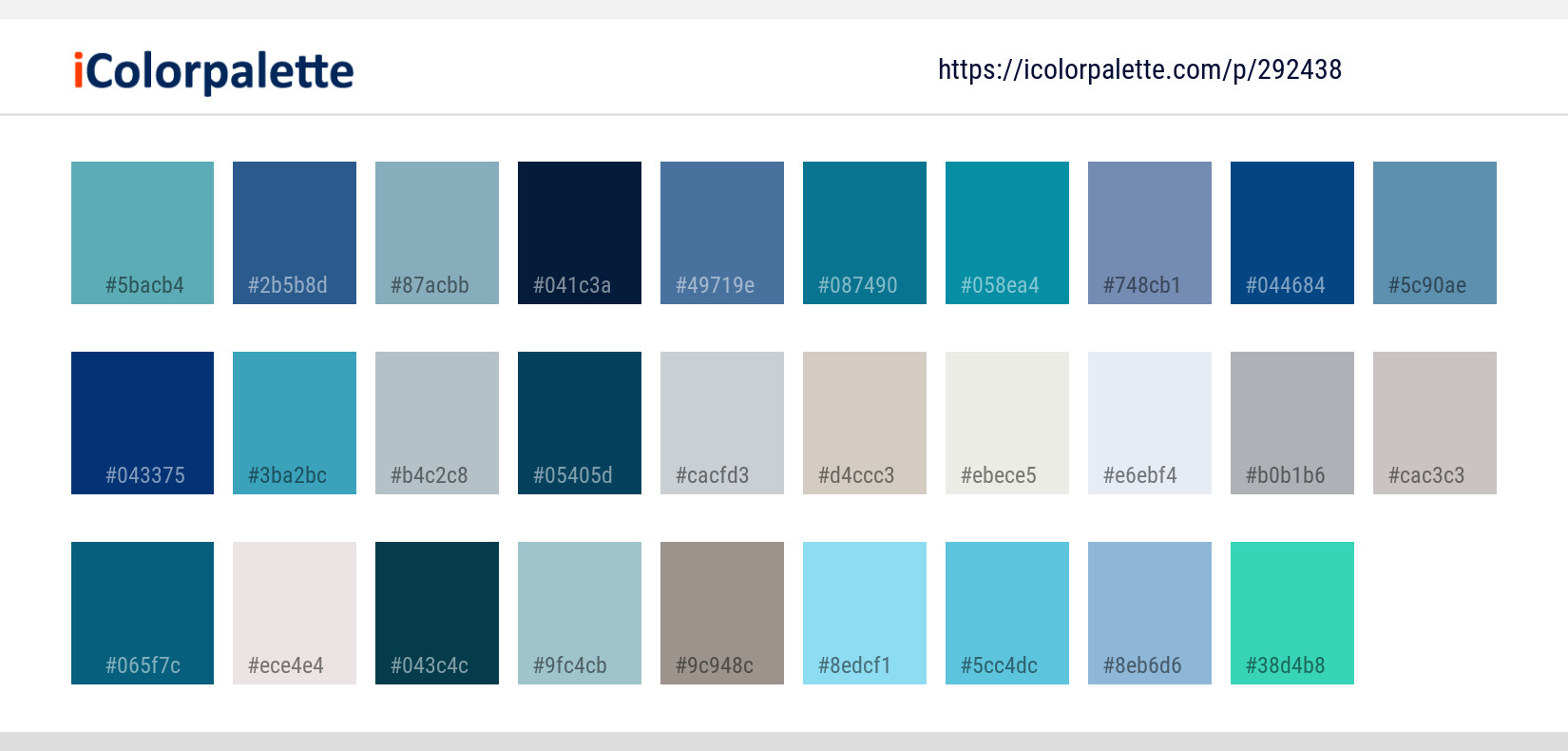 Color Palette Ideas from Sea Coastal And Oceanic Landforms Shore Image ...