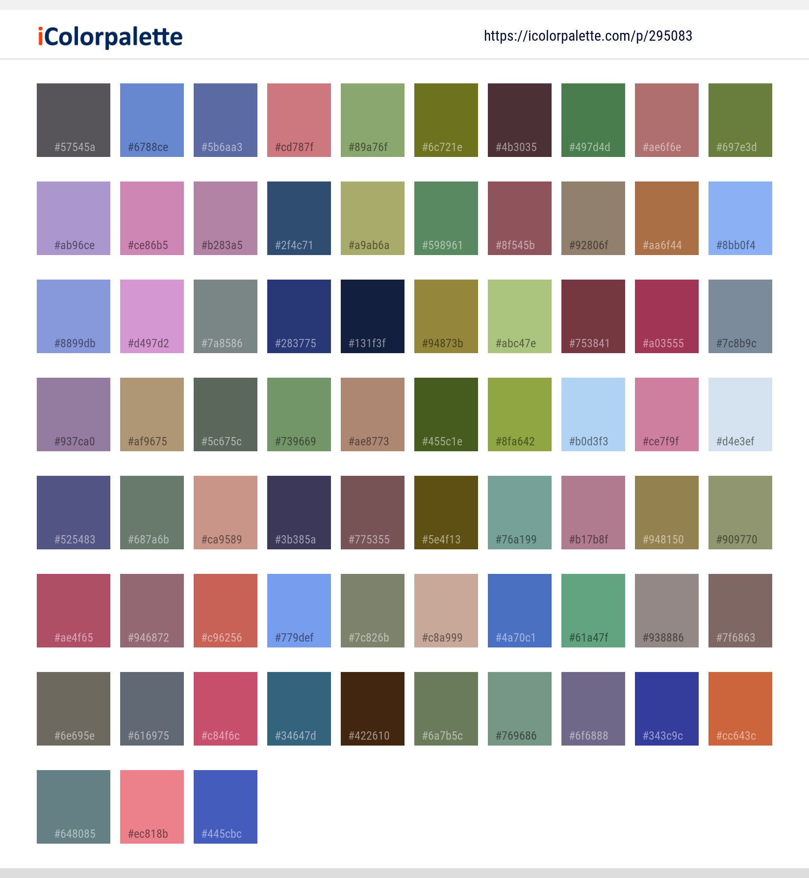 Color Palette Ideas from Flora Bilberry Macro Photography Image ...