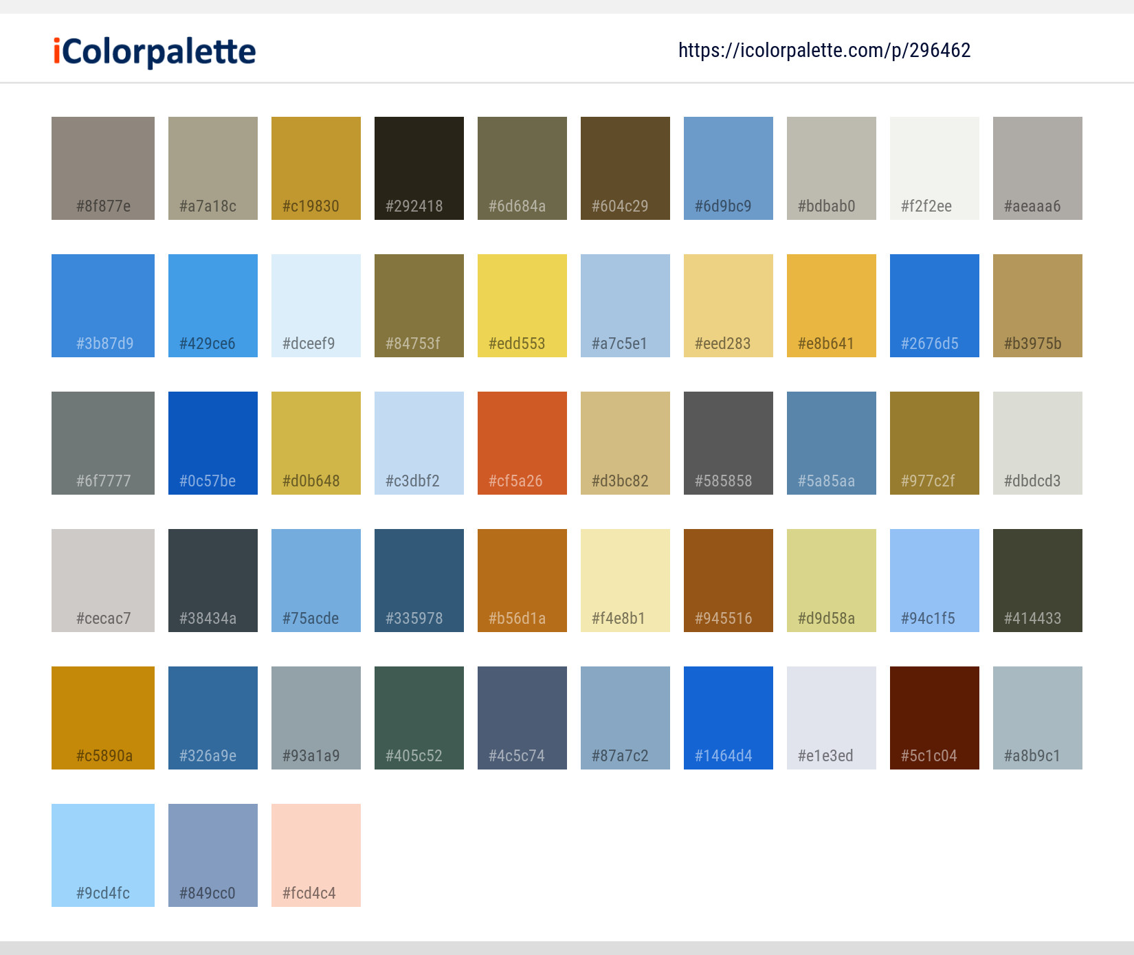 Color Palette Ideas from Insect Locust Cricket Like Image | iColorpalette