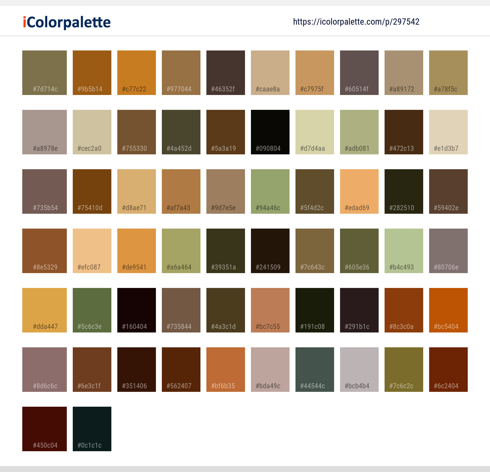 Color Palette Ideas from Chestnut Close Up Nut Image | iColorPalette
