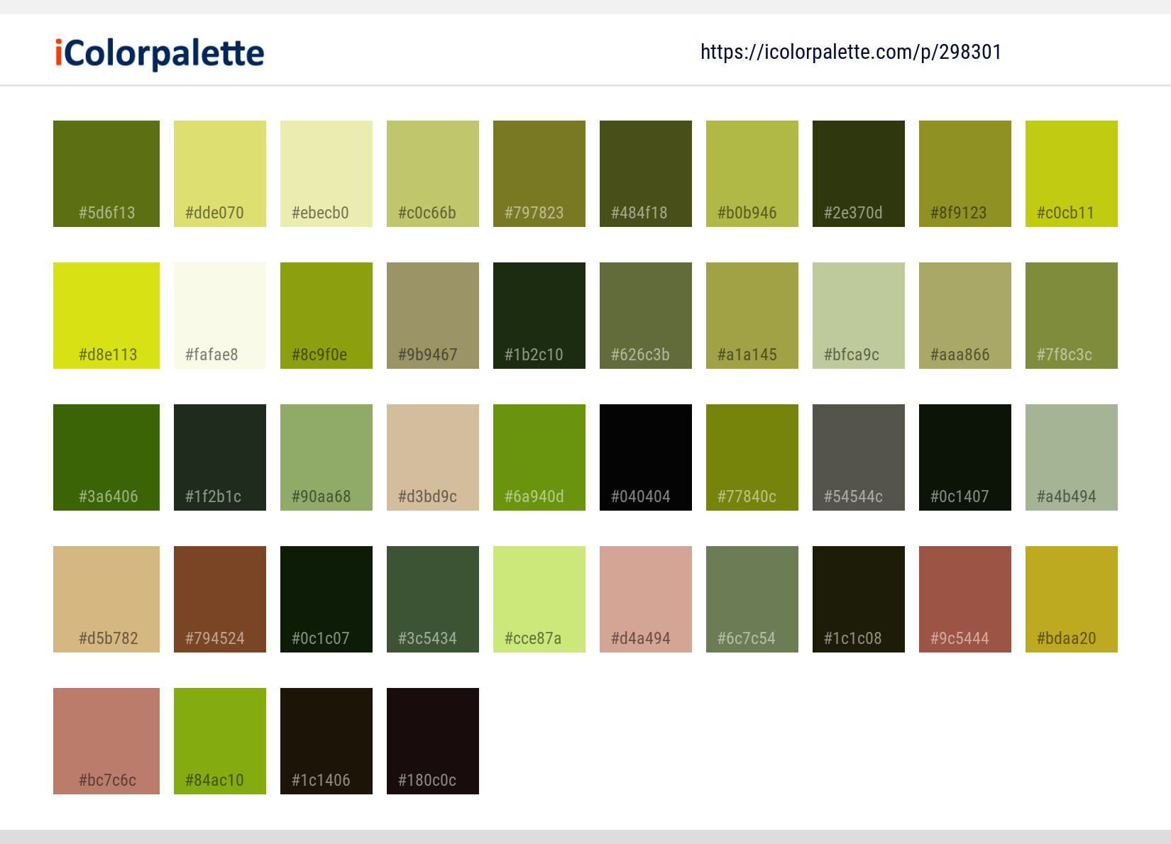 Color Palette Ideas From Grass Green Water Image Icolorpalette
