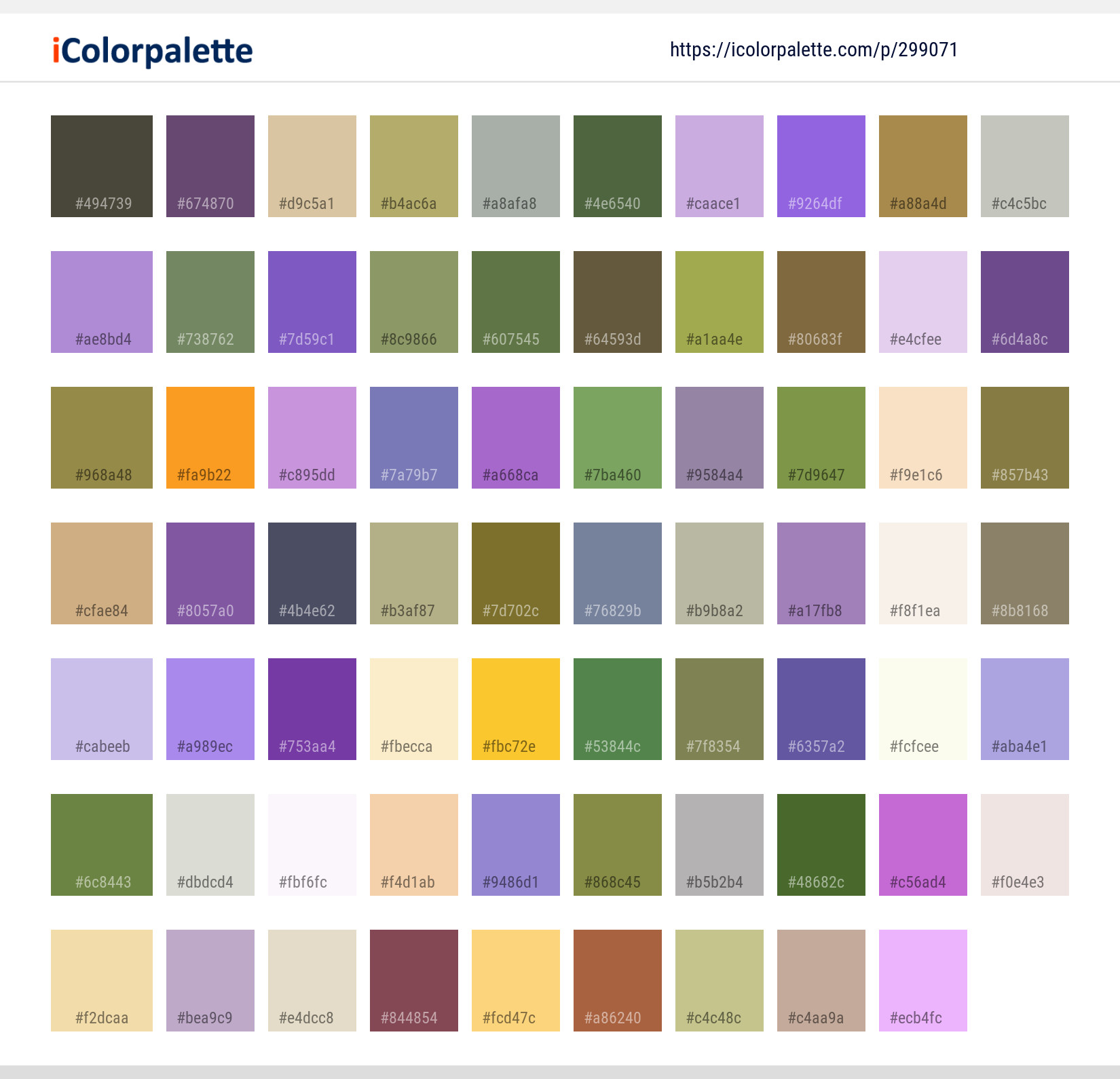 Color Palette Ideas from Flower Crocus Plant Image | iColorpalette