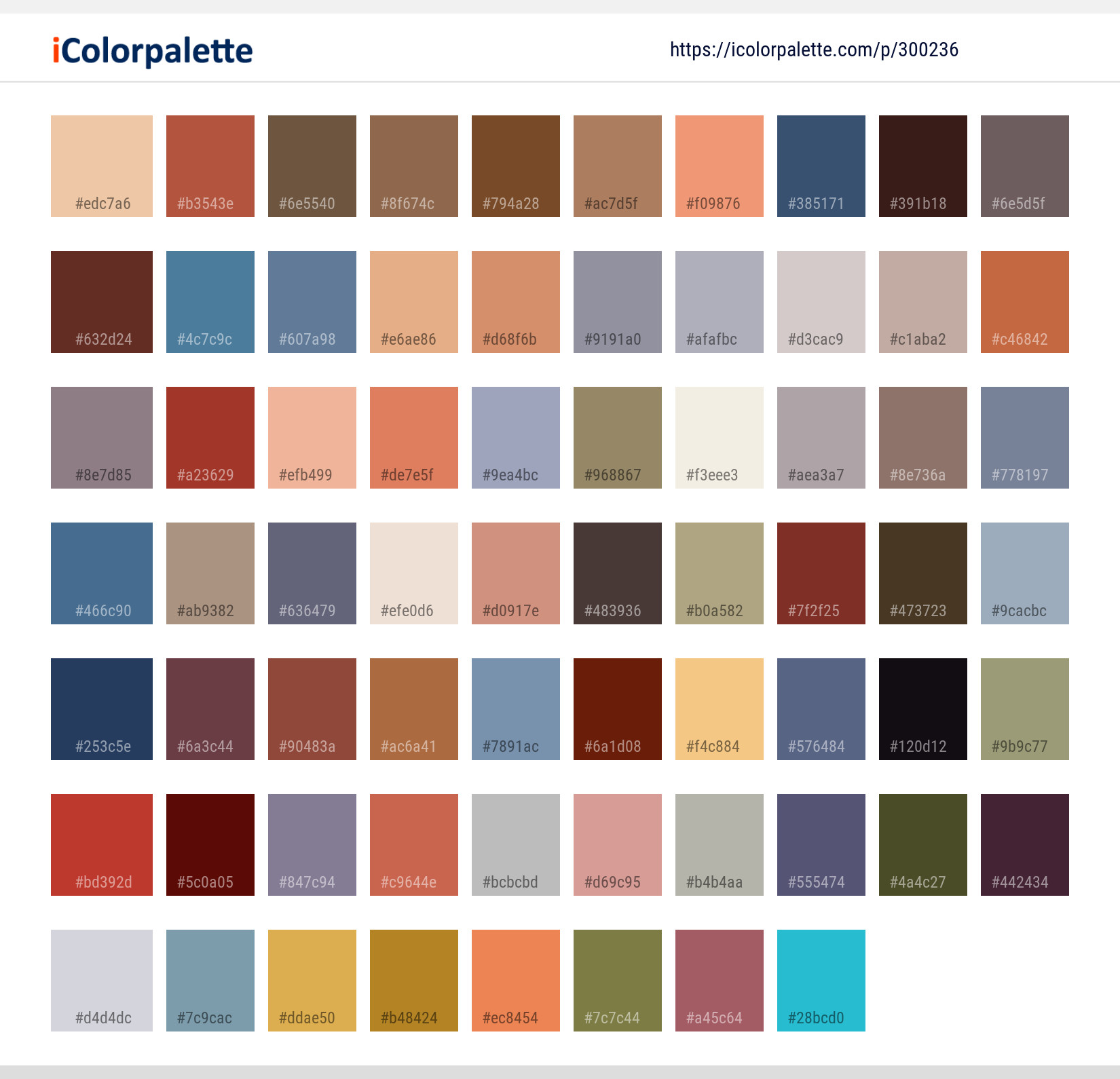 Color Palette Ideas from Rock Wilderness Sky Image | iColorpalette