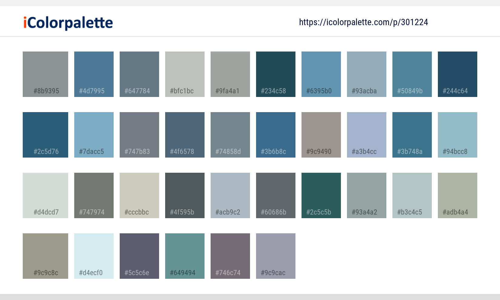 Color Palette Ideas from Arctic Ocean Iceberg Image | iColorpalette