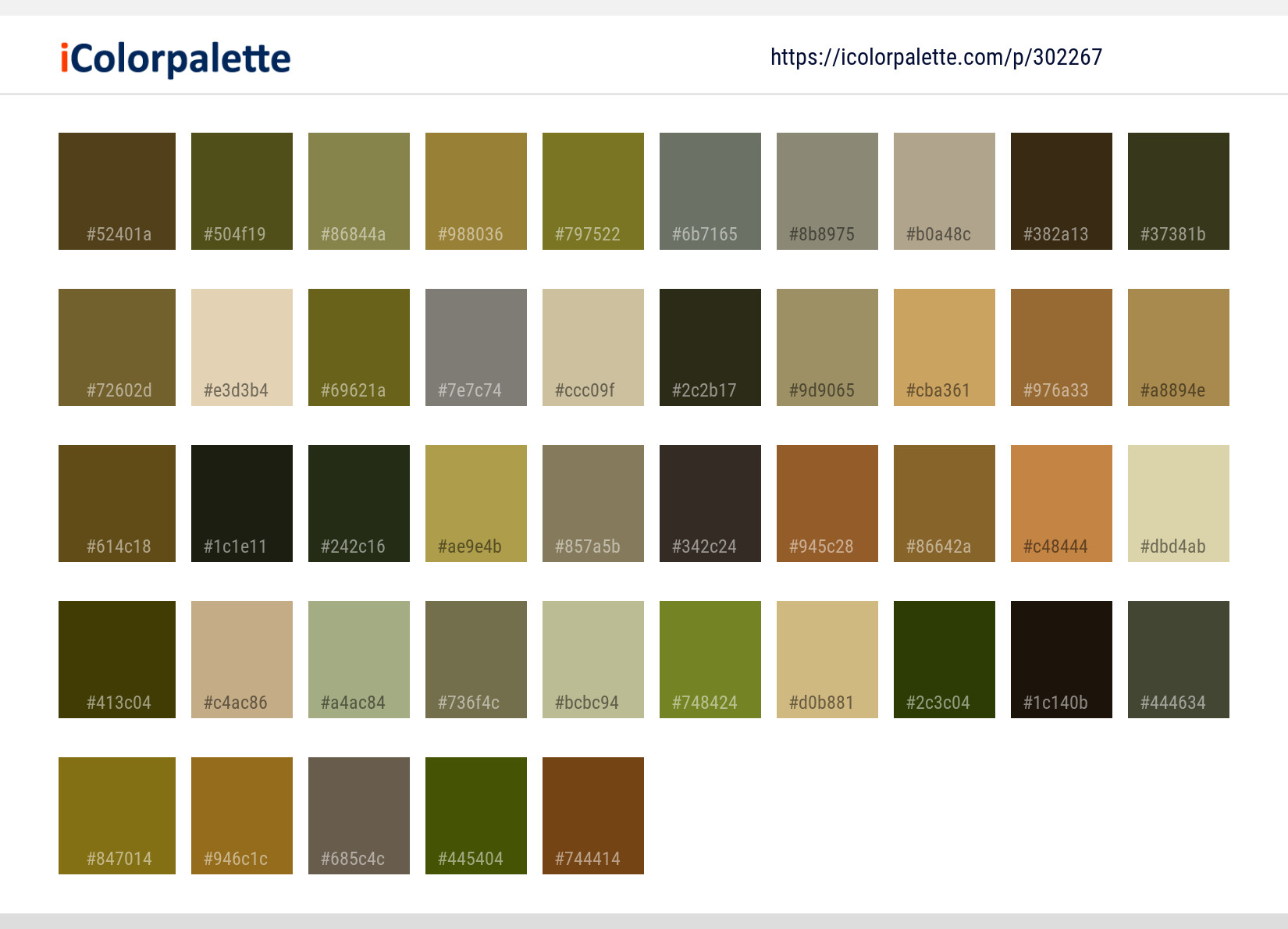 Color Palette Ideas from Hay Grassland Field Image | iColorpalette