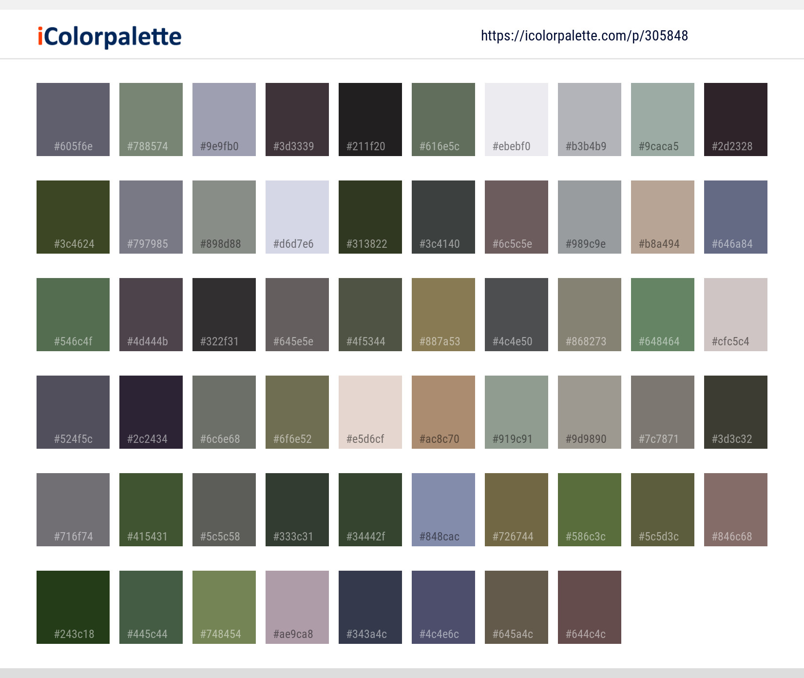 Color Palette Ideas from Flora Flower Plant Image | iColorpalette