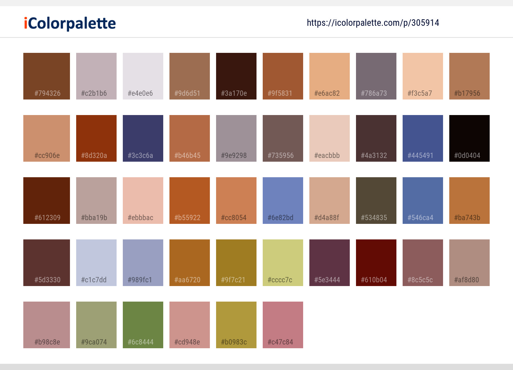 Color Palette Ideas from Wall Plaster Image | iColorpalette