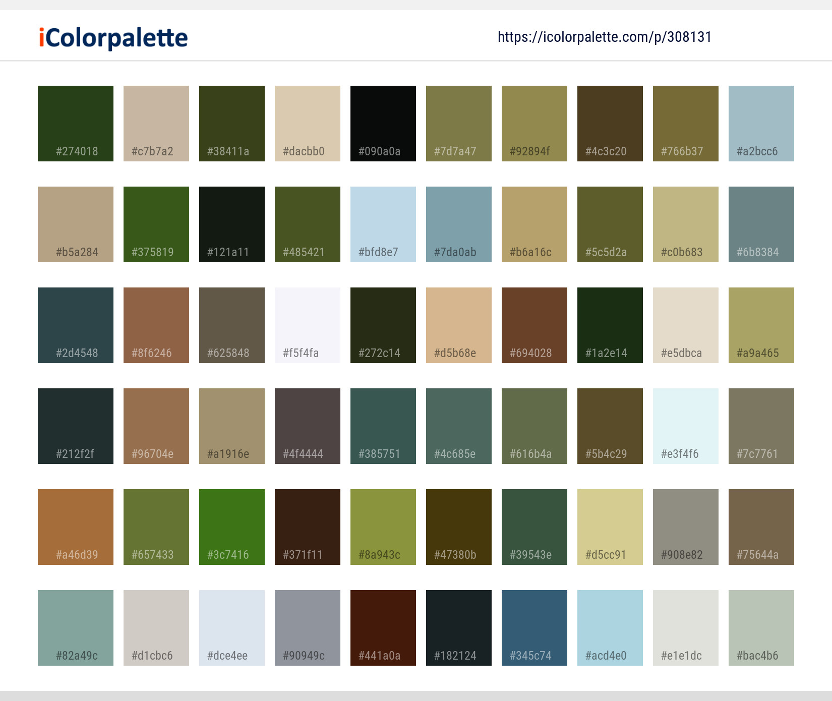 Color Palette Ideas from Giraffe Wildlife Terrestrial Animal Image ...