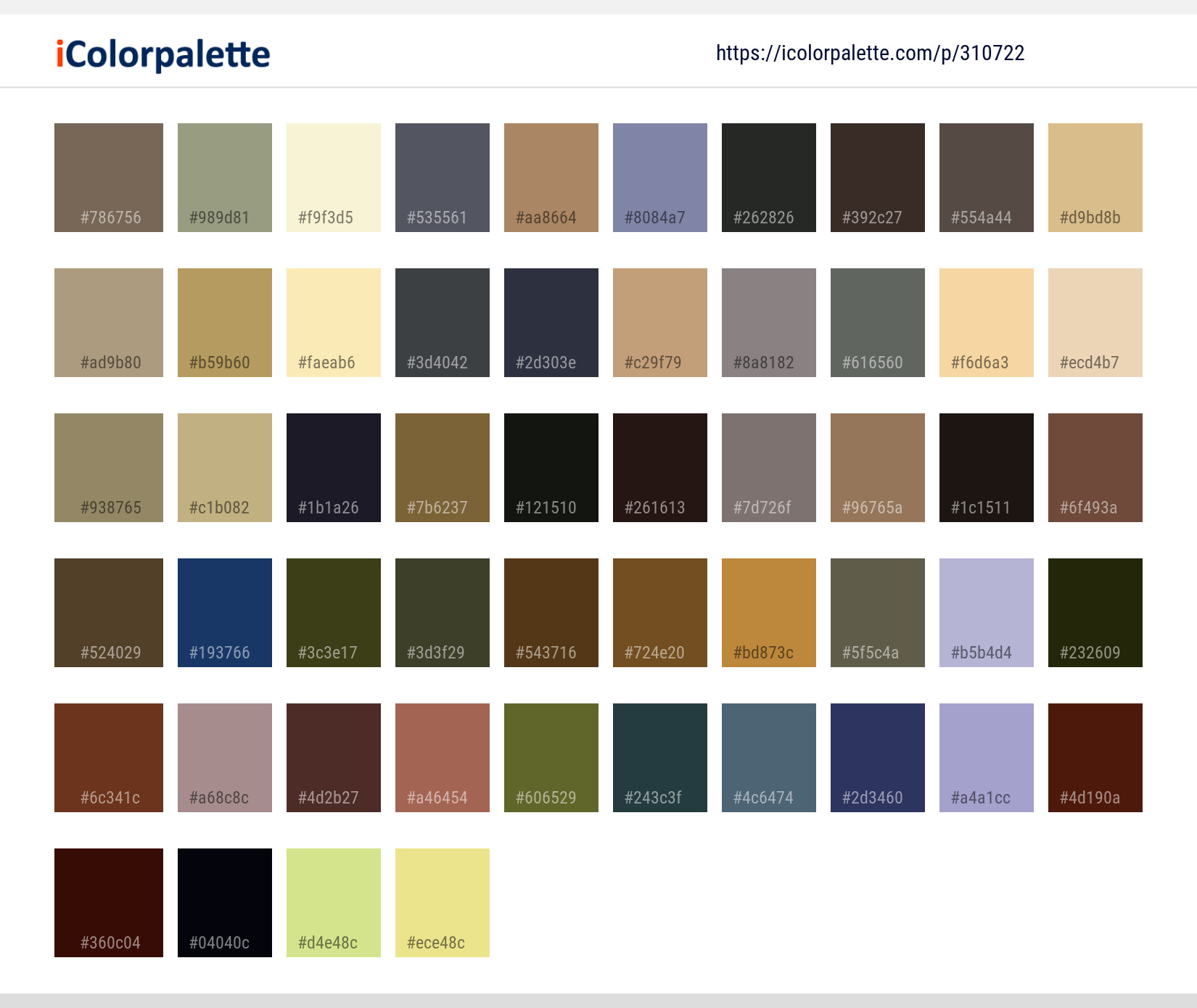 Color Palette Ideas from Path Nature Tree Image | iColorpalette