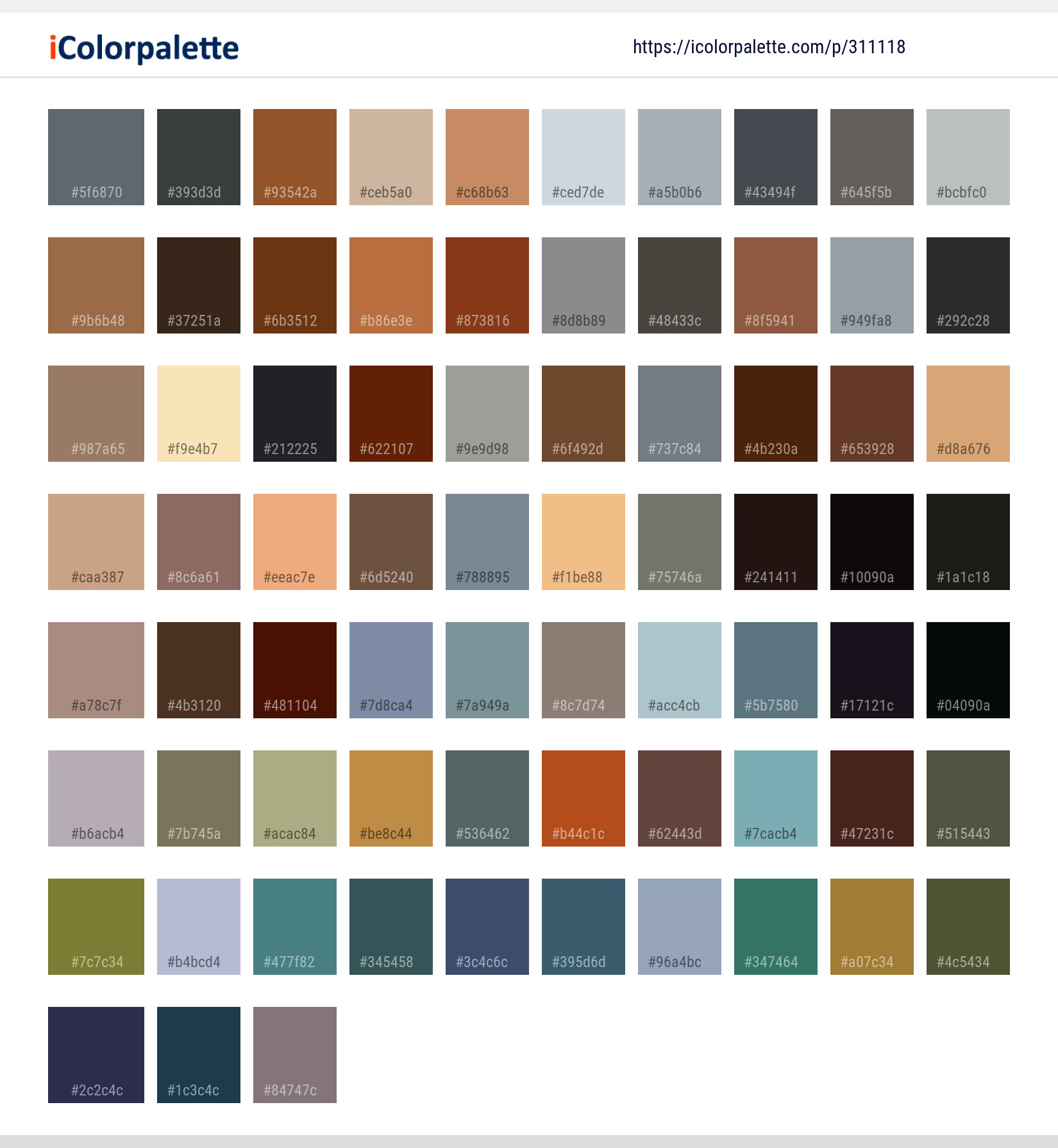 Color Palette Ideas from Colorful Image | iColorpalette