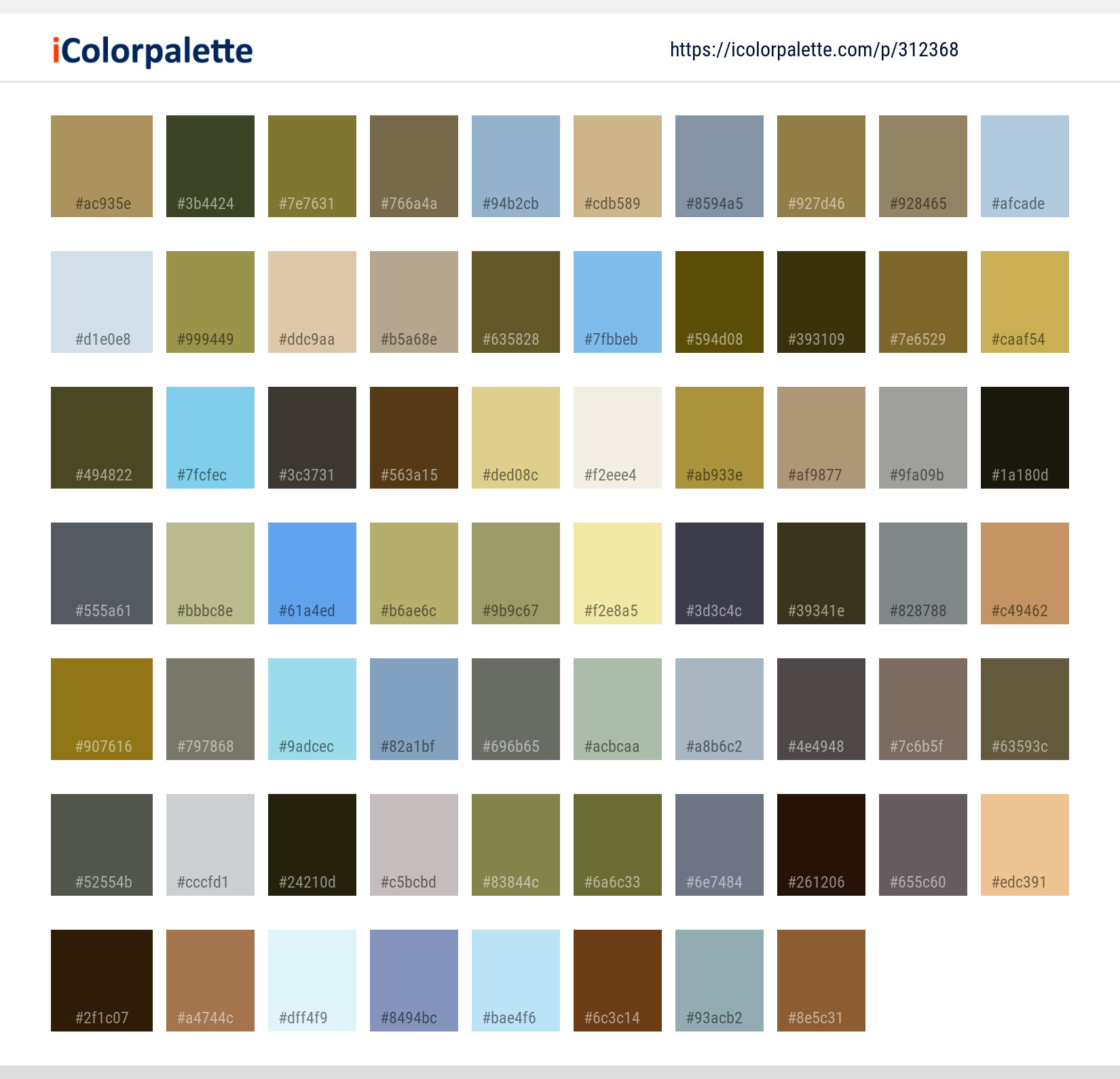 Color Palette Ideas from Wilderness Nature Reserve Ecosystem Image ...