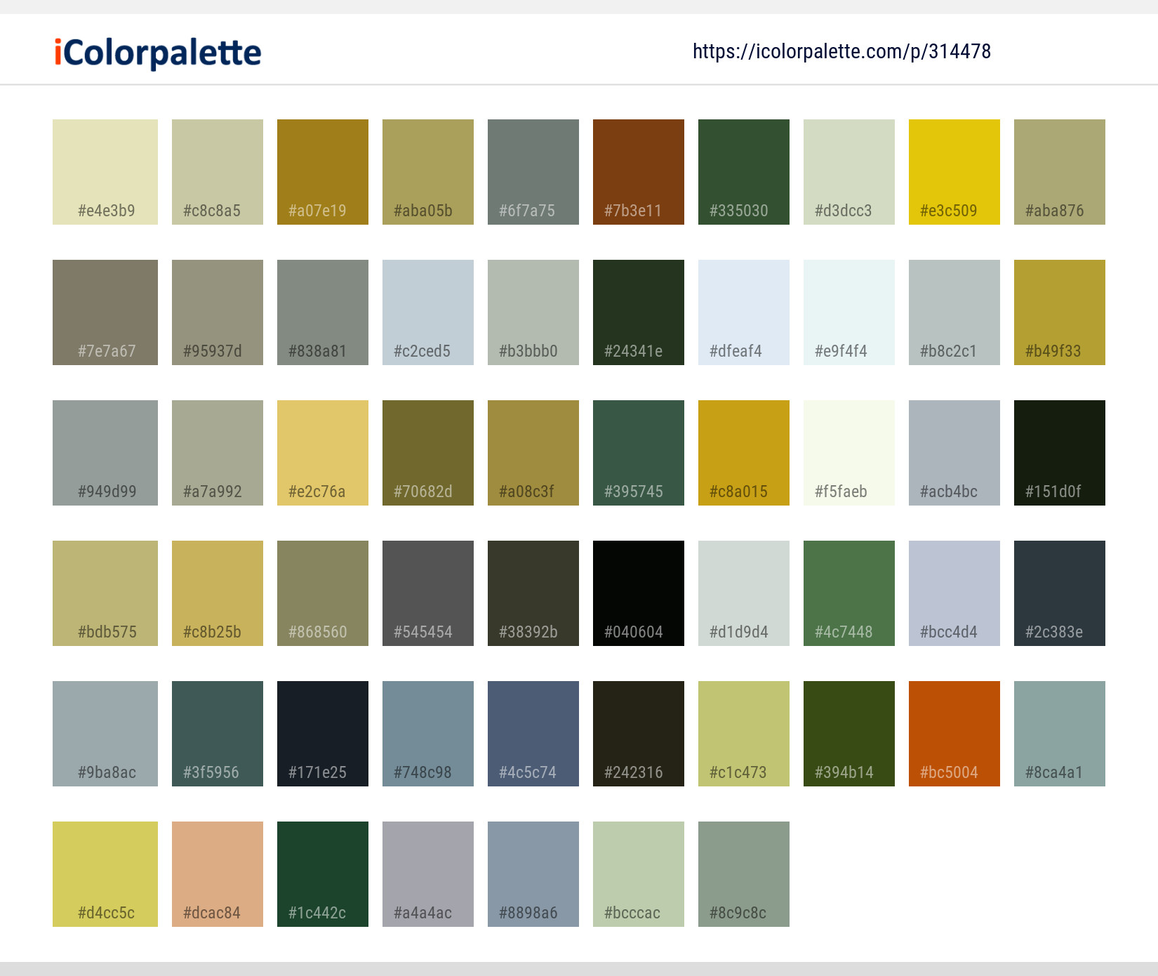 Color Palette Ideas from Flower White Plant Image | iColorpalette