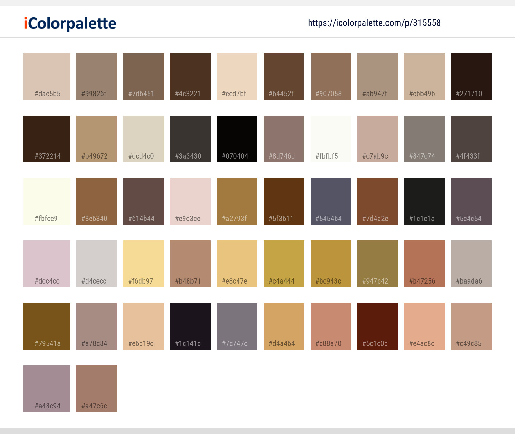 Color Palette Ideas from Pig Like Mammal Domestic Image | iColorpalette