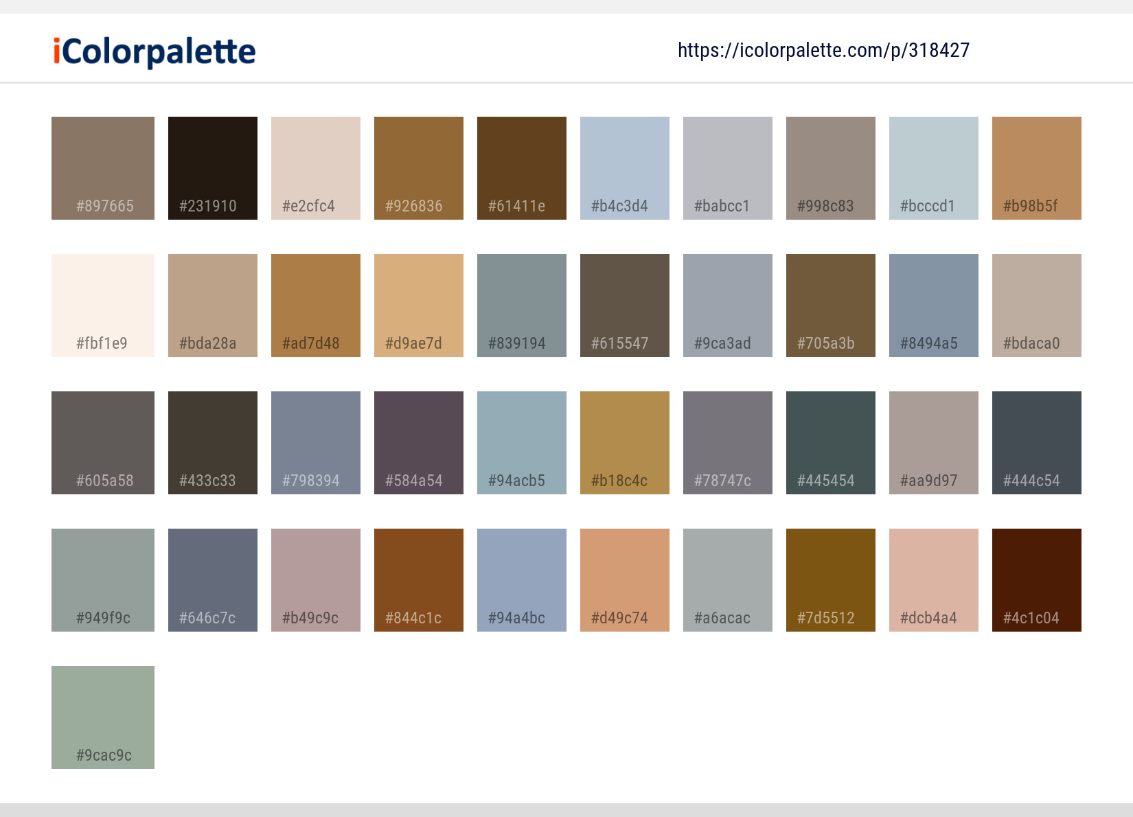 Color Palette Ideas from Sky Bell Cloud Image | iColorpalette