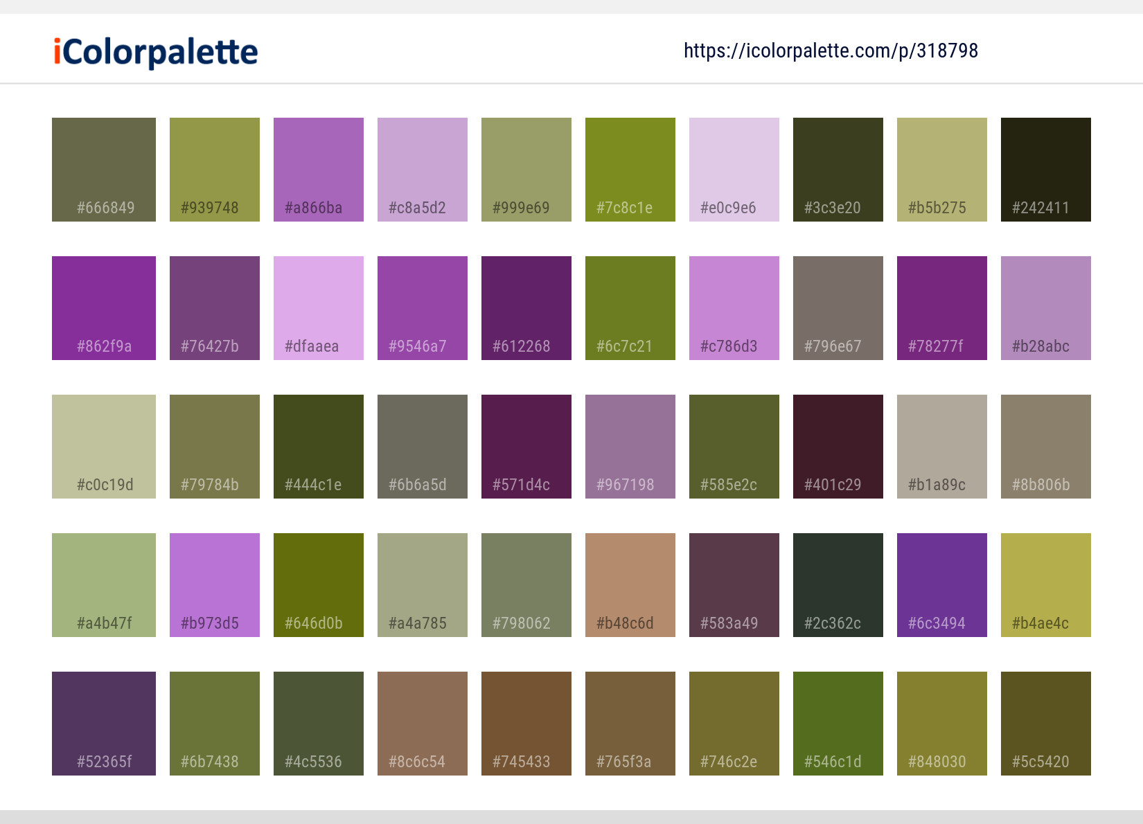 Color Palette Ideas from Silybum Plant Thistle Image | iColorpalette