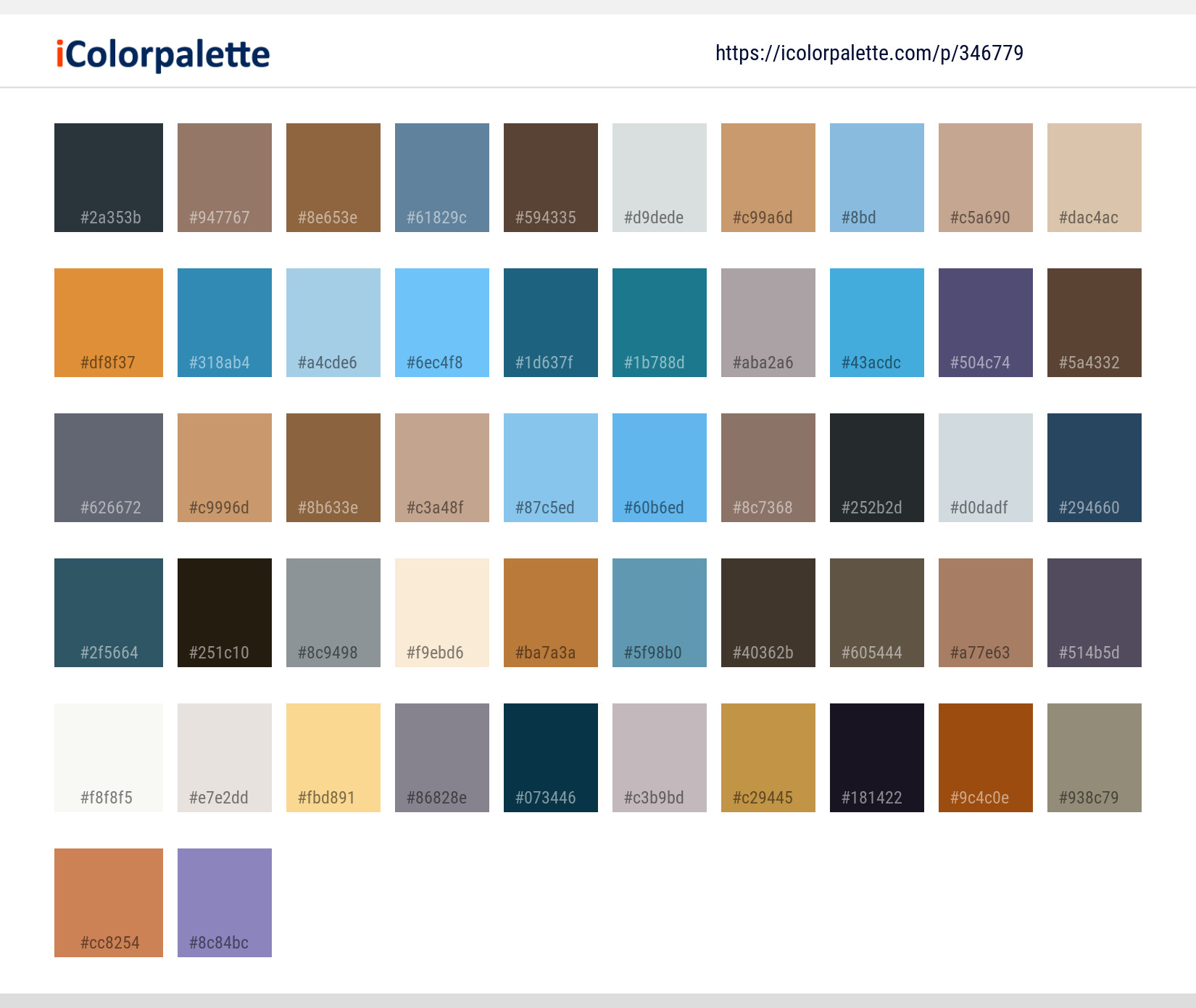 Color Palette Ideas from Sea Promontory Coast Image | iColorpalette