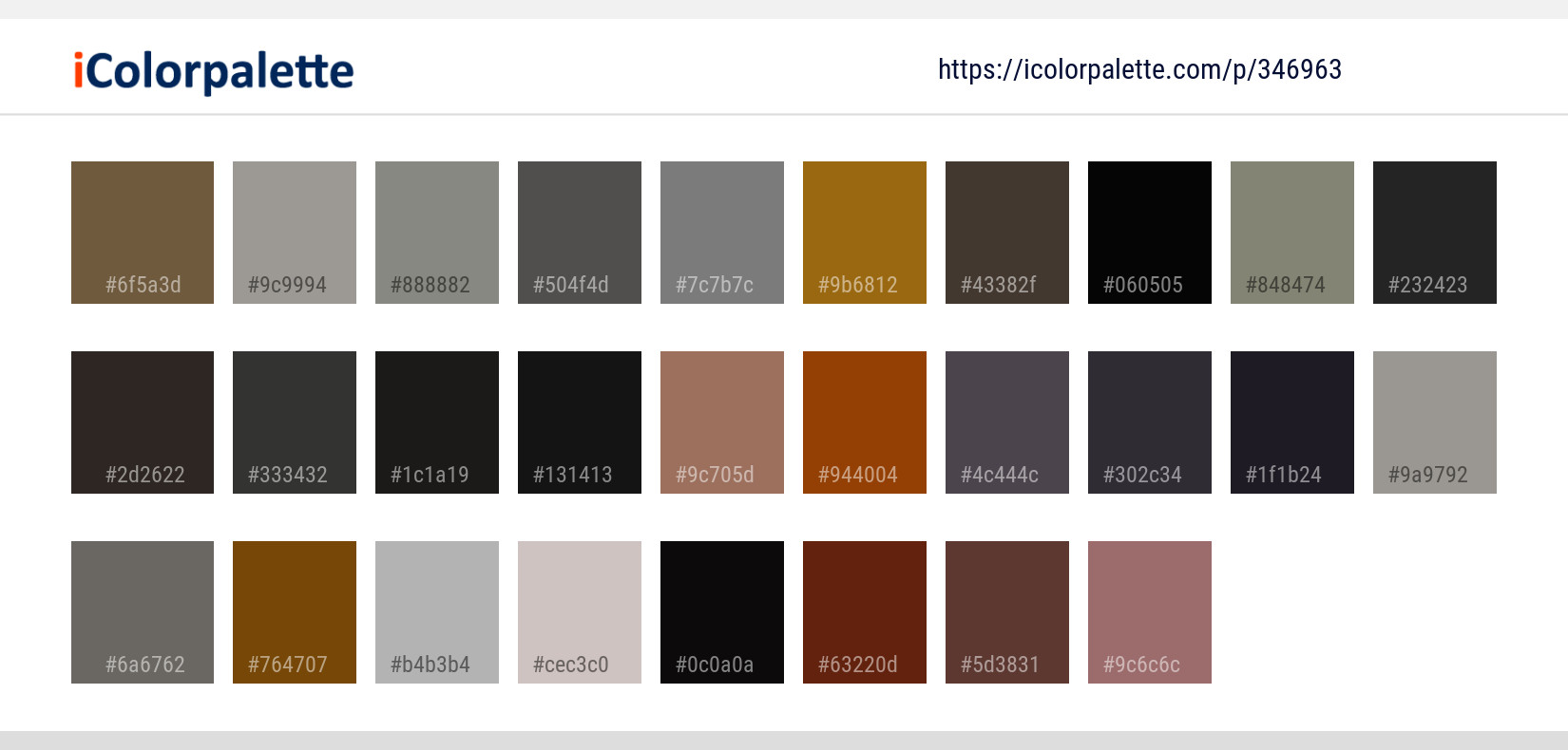 Color Palette Ideas from Art Performance Font Image | iColorpalette
